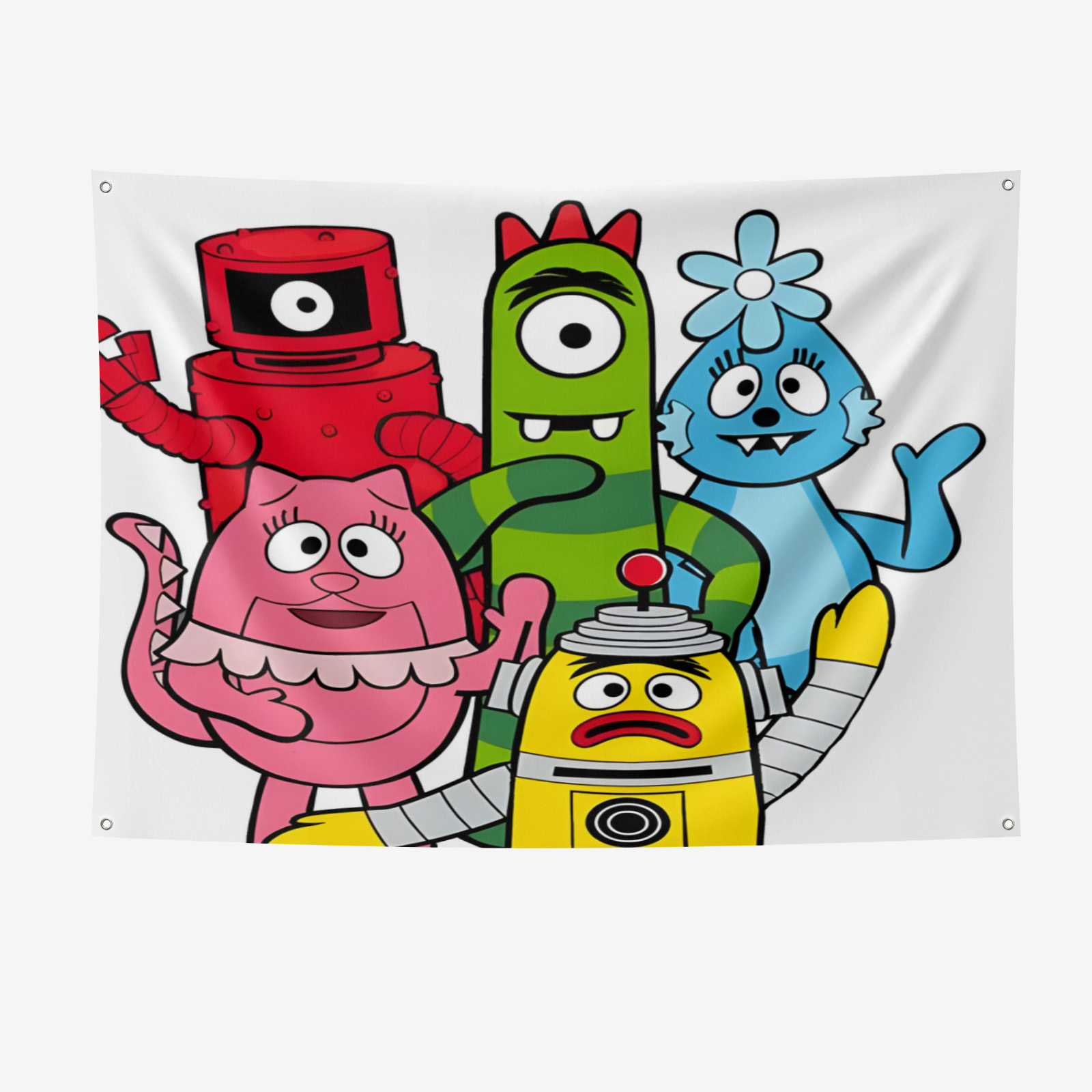 Yo Gabba Party Decoration Yo Gabba Festival Backdrop Party Banner 7x5ft 5*7FT/152.4*213.36CM ...
