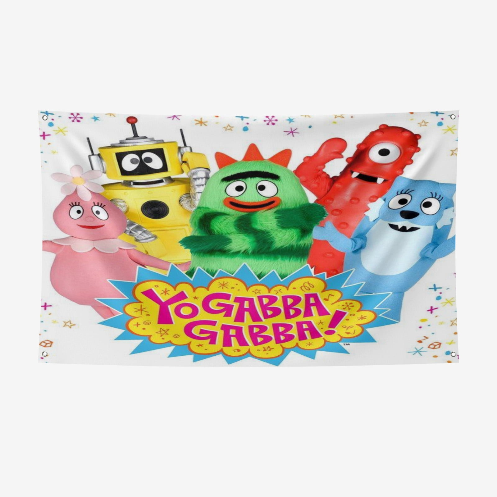 Yo Gabba Party Supplies Banner Yo Gabba Festival Backdrop Party Banner ...