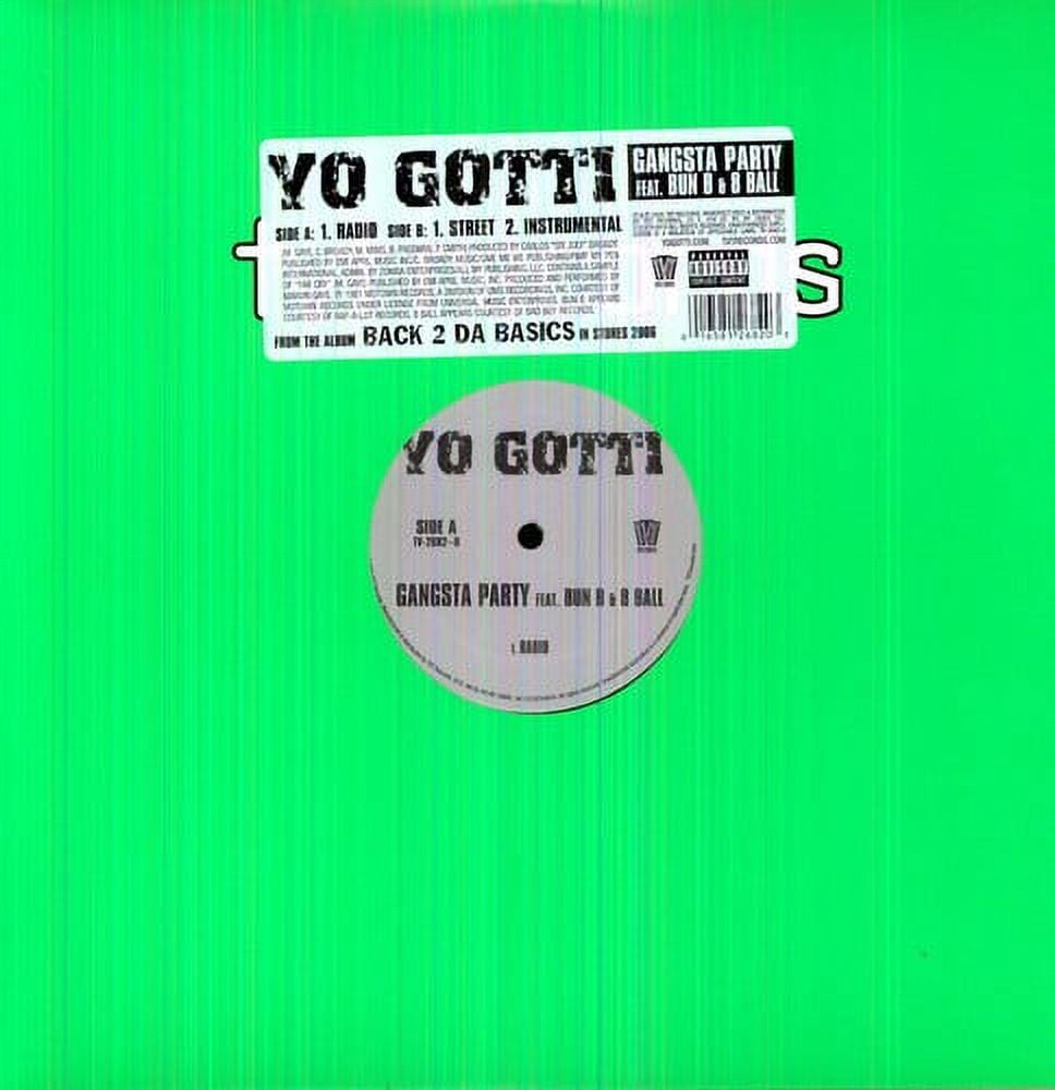 Yo Gotti - Gangsta Party - Music & Performance - Vinyl - Walmart.com