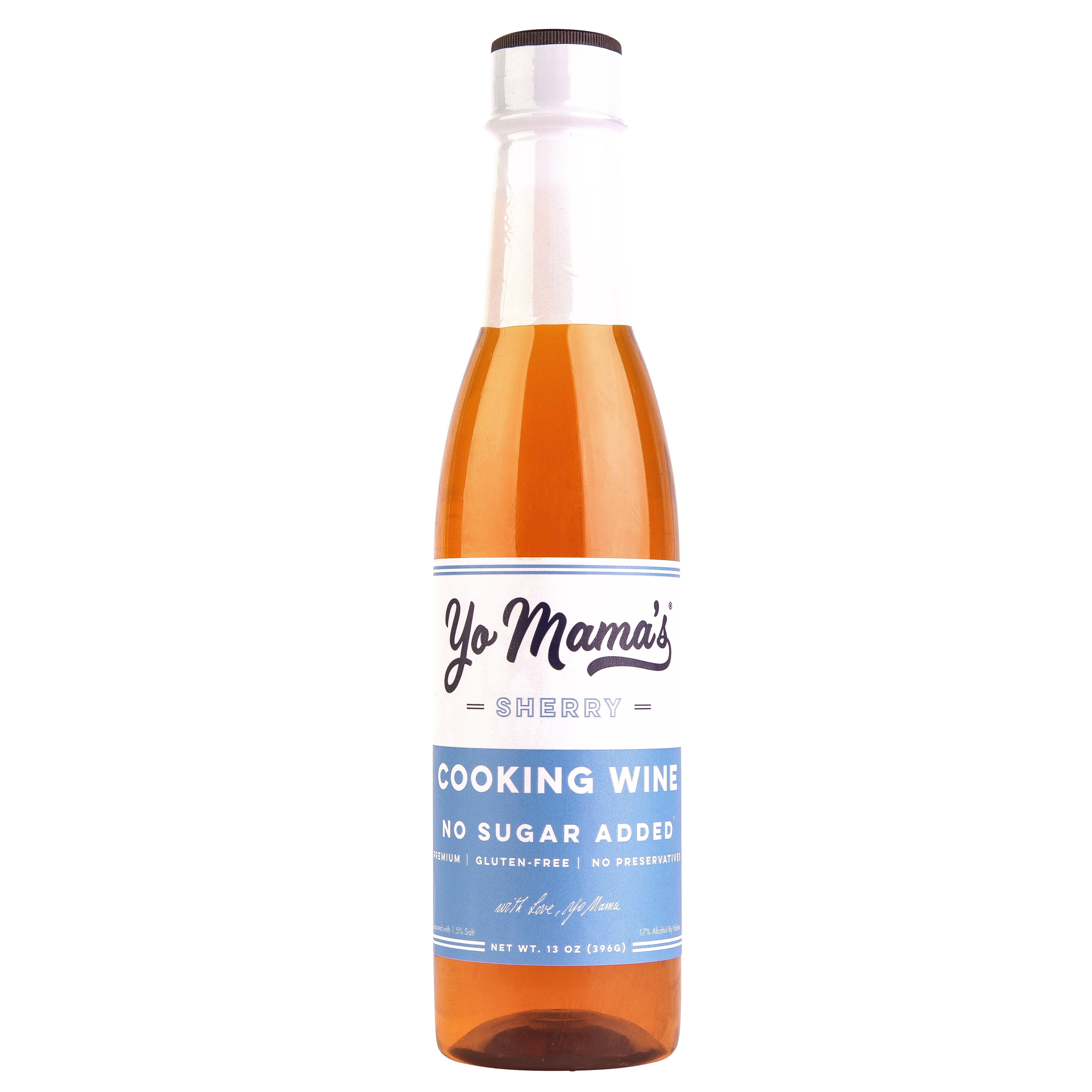 Yo Mama's Foods Premium Sherry Cooking Wine, No Sugar Added, Gluten ...