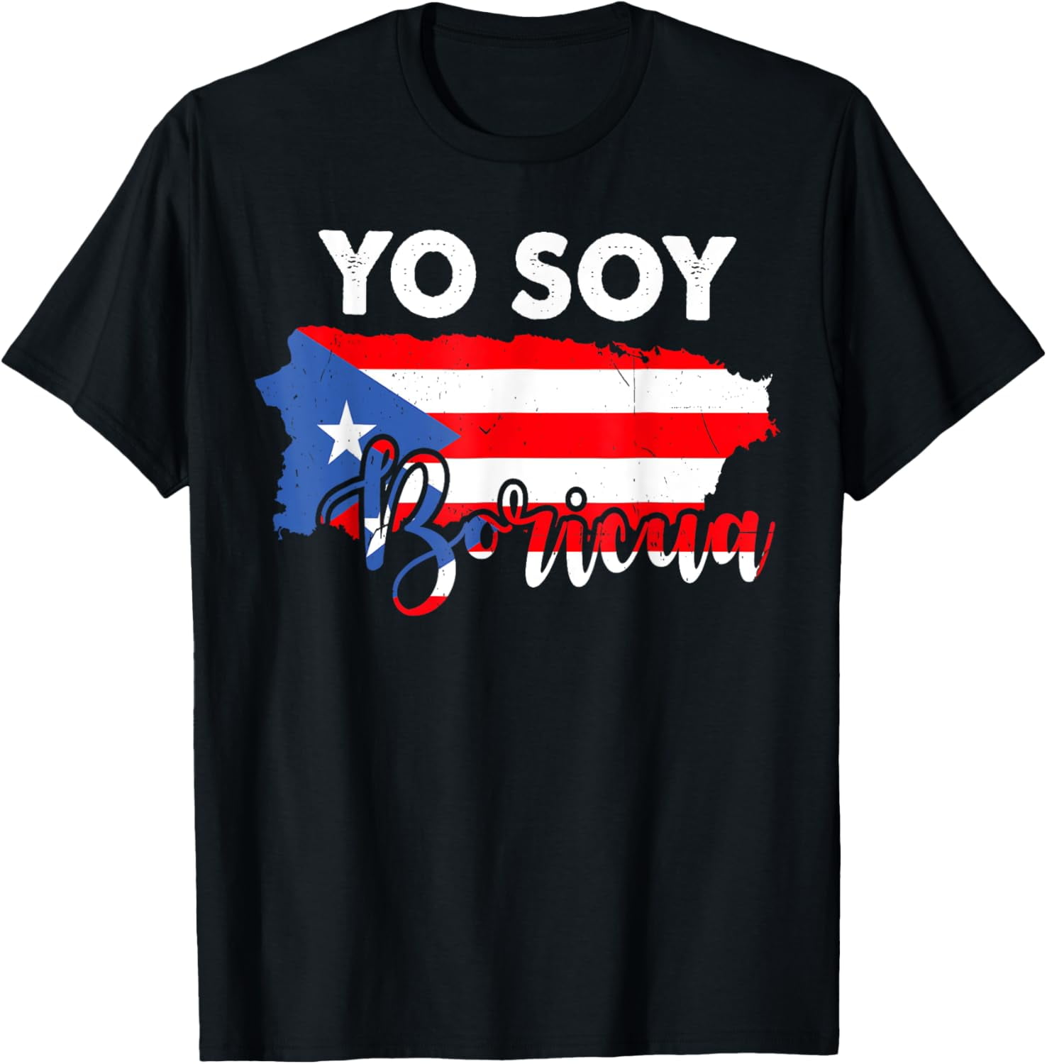 Yo Soy Boricua Puerto Rico Flag Puerto Rican Women Hispanic T-Shirtmen ...