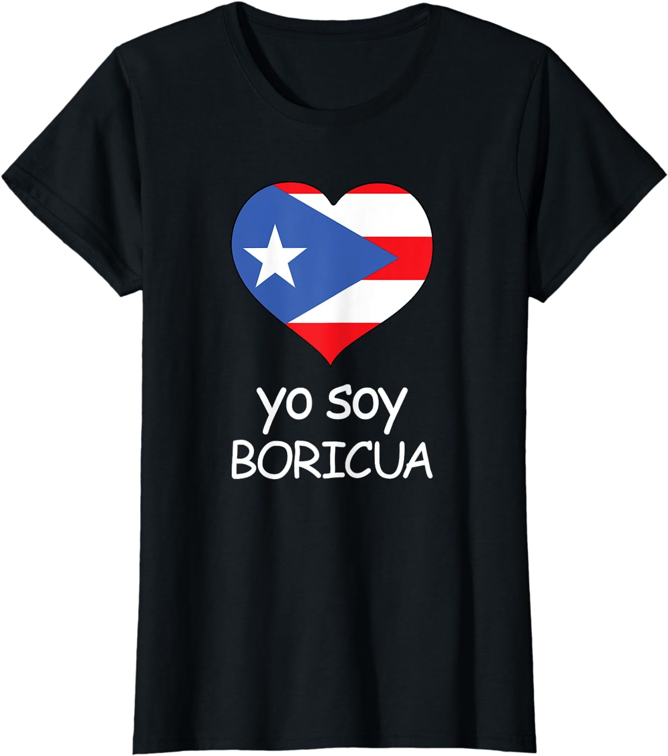 Yo Soy Boricua Shirt I Am Puerto Rican Puerto Rico Flag Tee - Walmart.com
