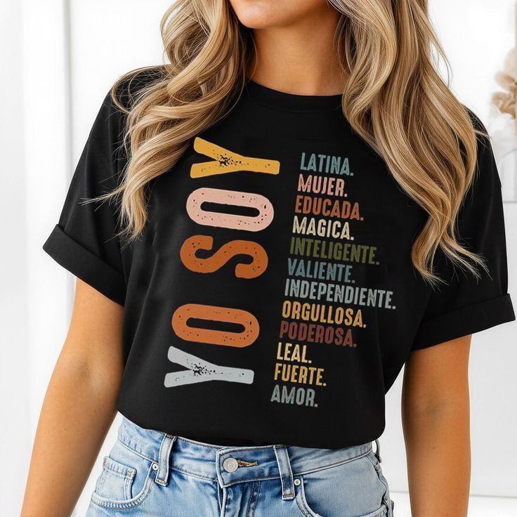 Yo Soy- Educada Magica T-shirt, Sizes S-5XL, The Future Box - Walmart.com
