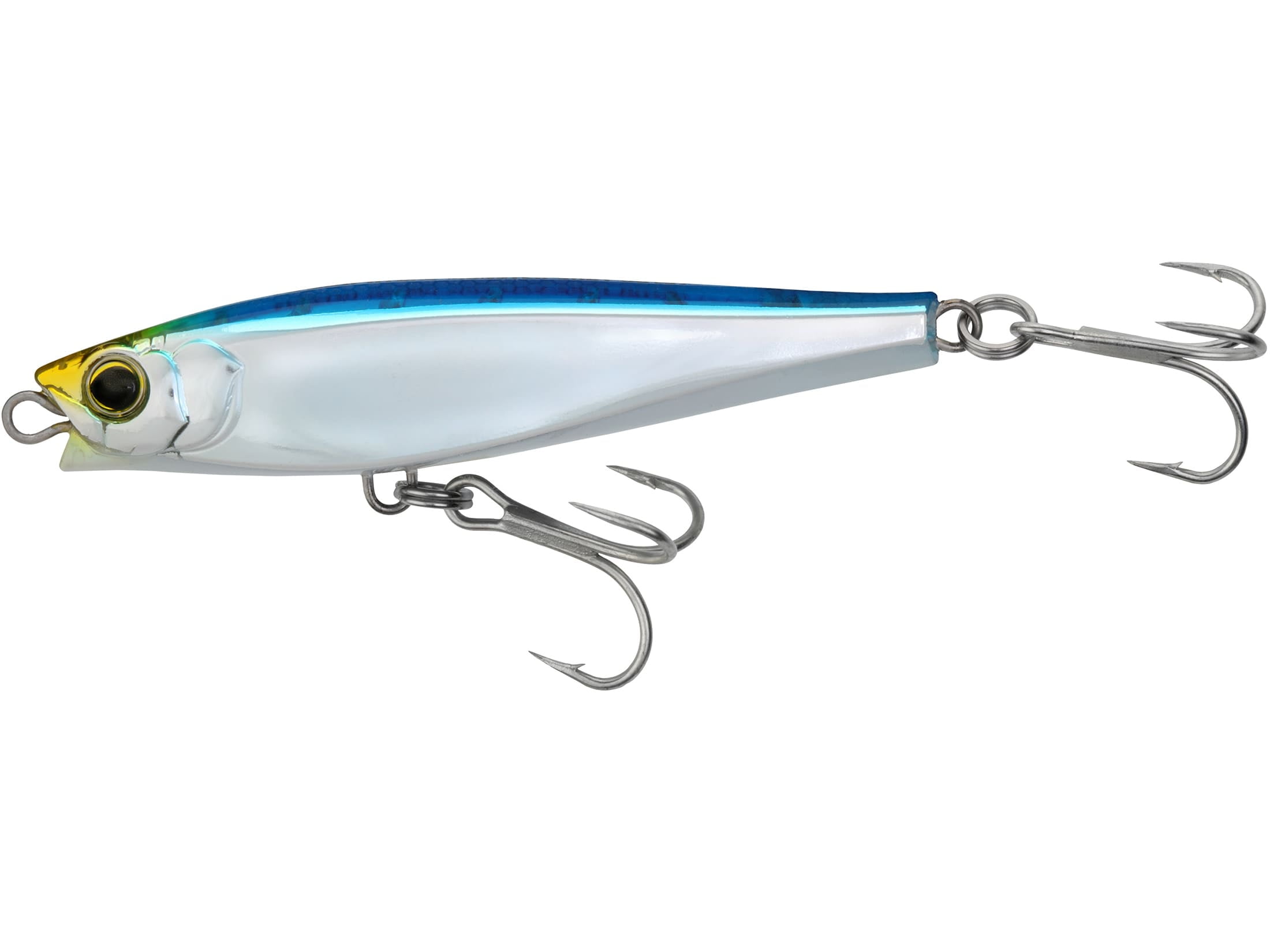 Yo-Zuri Hydro Monster Shot Lipless Crankbait Blue Silver 3.125 ...