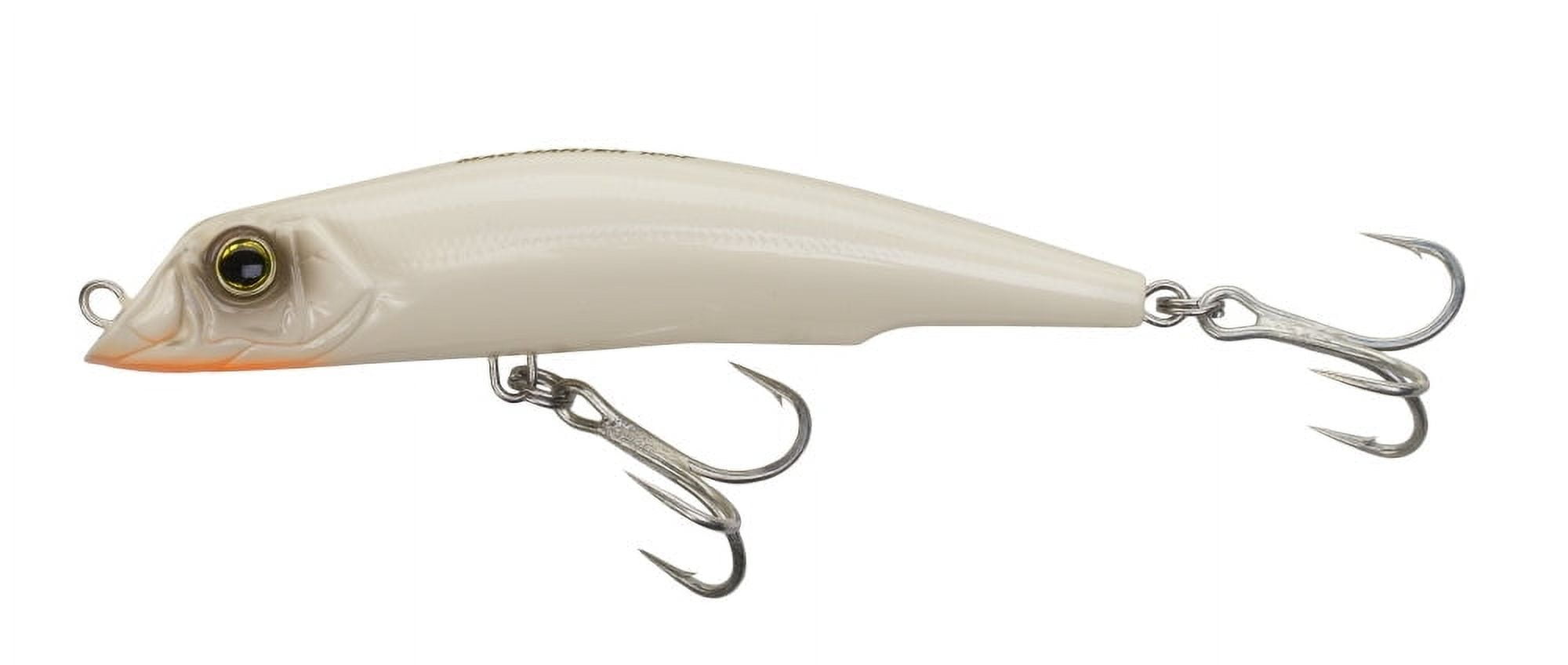 Yo-Zuri R1143-BONE Mag Darter Floating Striper Lure, 4"/105mm, Bone ...