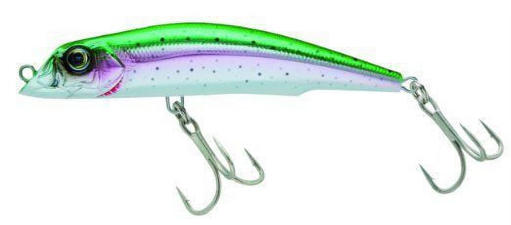 Yo-Zuri R1144-HNM Mag Darter Floating Striper Lure, 5"/125mm, Rainbow ...