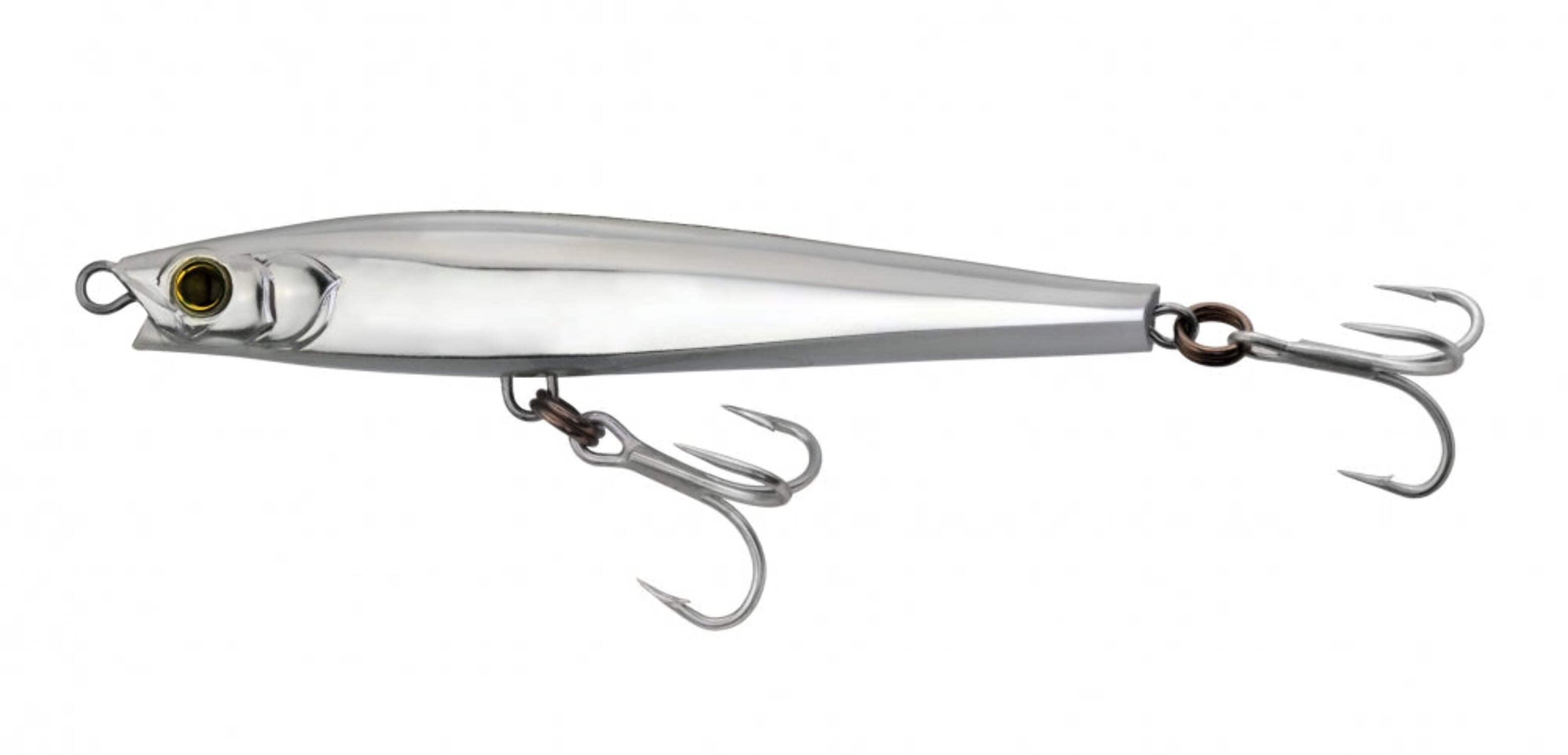 Yo-Zuri R1480-HWS: Hydro Monster Shot S 140Mm 5-1/2", White Silver ...
