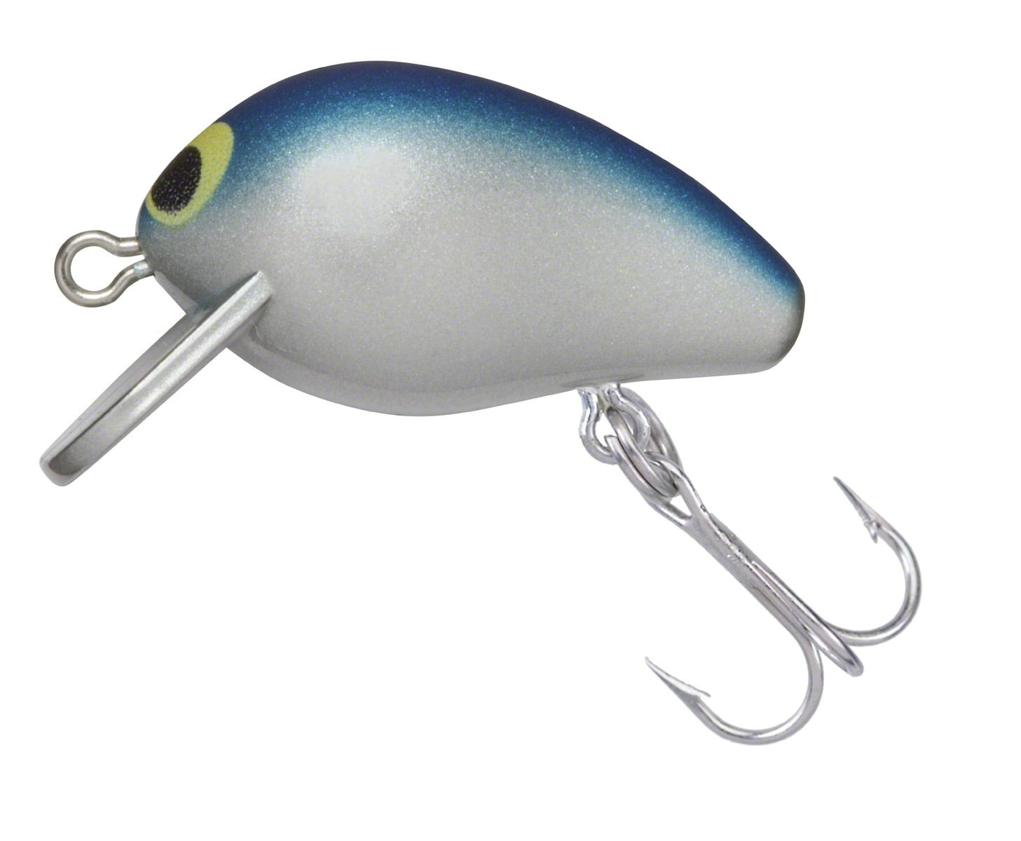 Yo-Zuri Snap Bean 1" Sinking Crankbait Lure, Silver Blue - Walmart.com