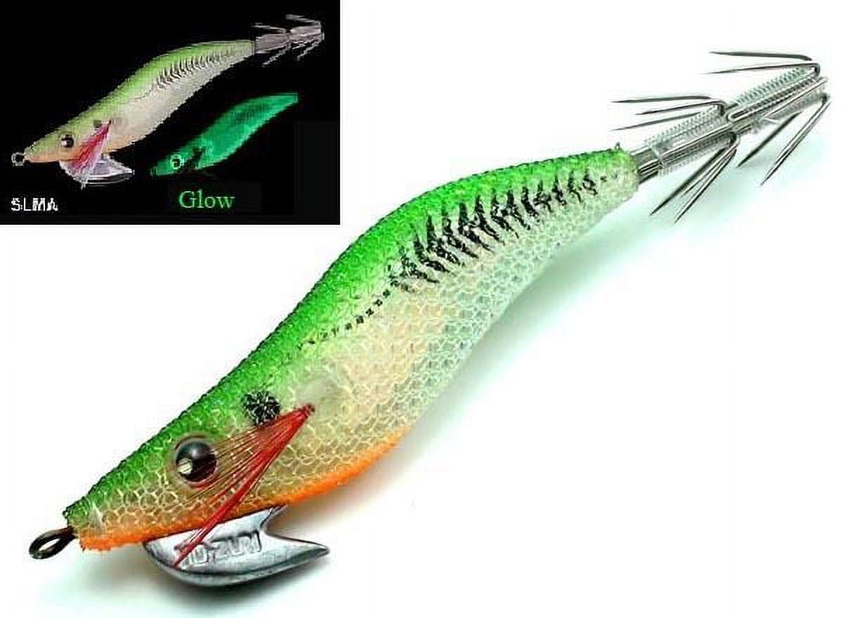 Yo-Zuri Squid Calamari Jig Sinking EGI Aurie Q RS A1604-SLMA Green ...