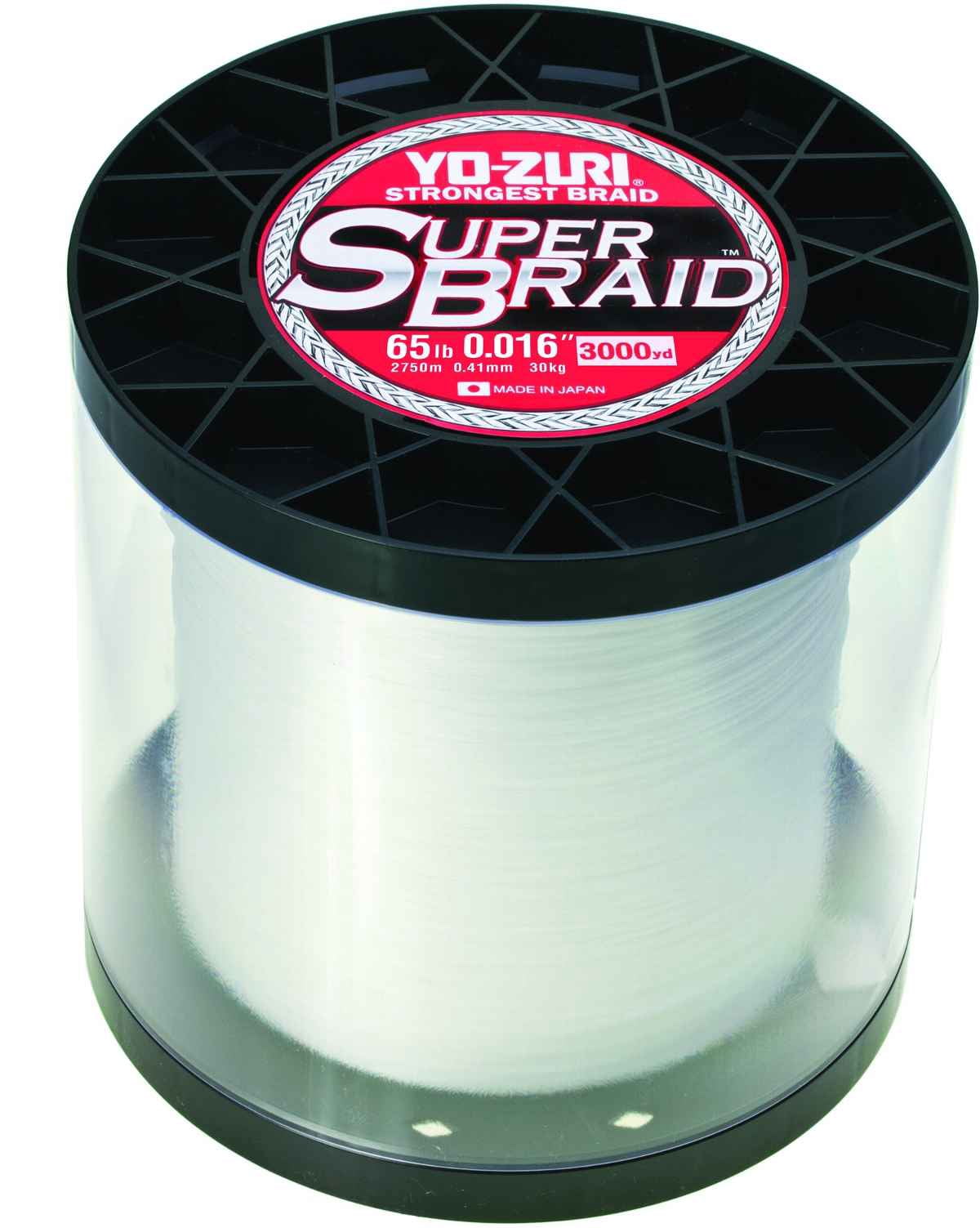 Yo-Zuri SuperBraid Braided Line, 65lb, 3000yd, White - Walmart.com