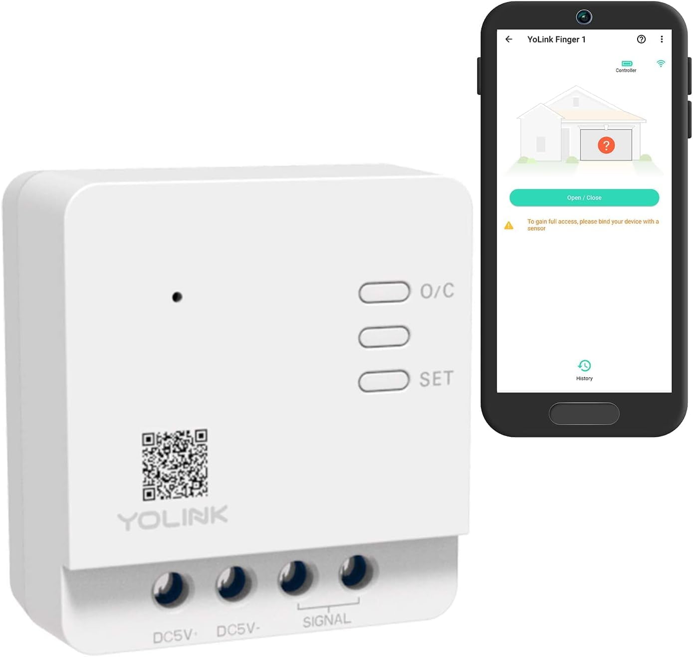 YoLink Garage Door Controller - Remote Control Existing Garage Door ...