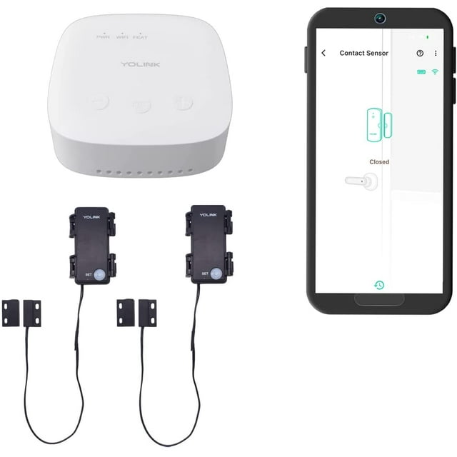 YoLink SpeakerHub & Two Outdoor Contact Sensors Smart Home and Security ...