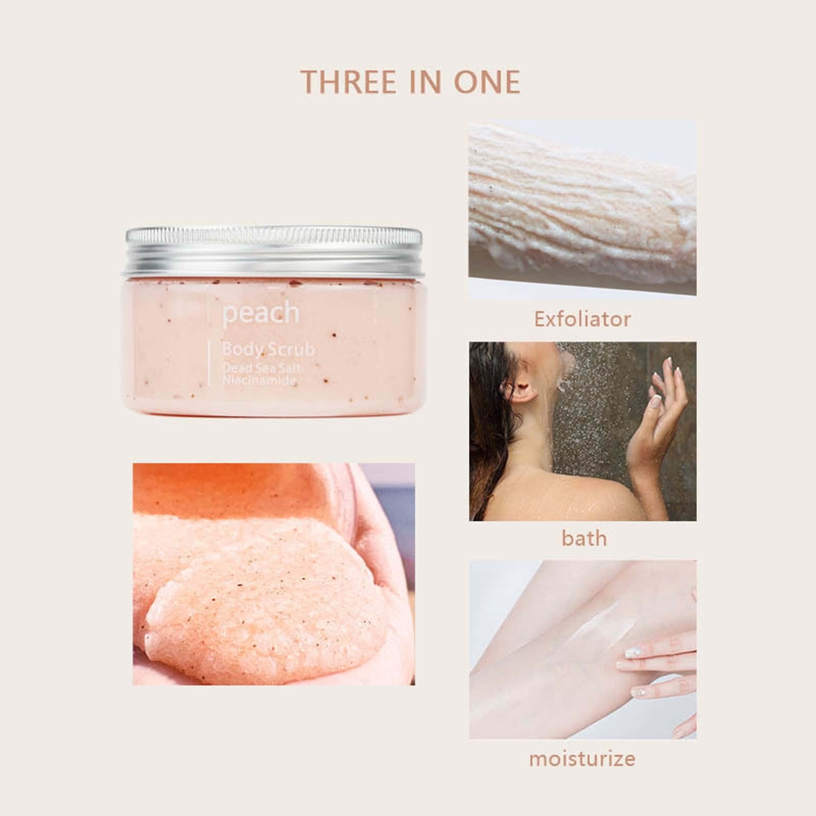 YoWeiPon Body Scrub / Exfoliating Body Scrub - Sea Peach Scrub For Body ...