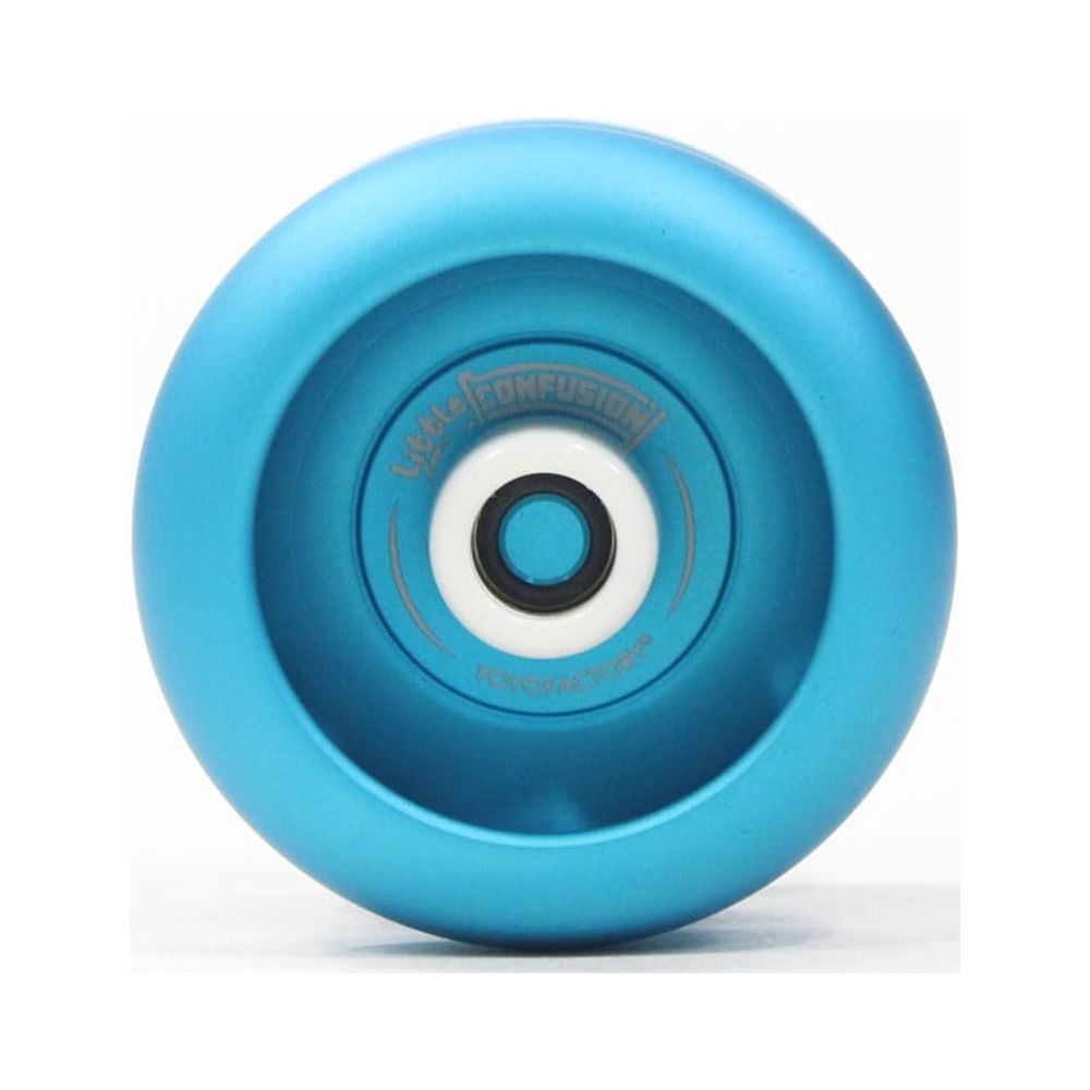 YoYoFactory Little Confusion Yo-Yo - Mini YoYo with Hubstacks (Aqua ...