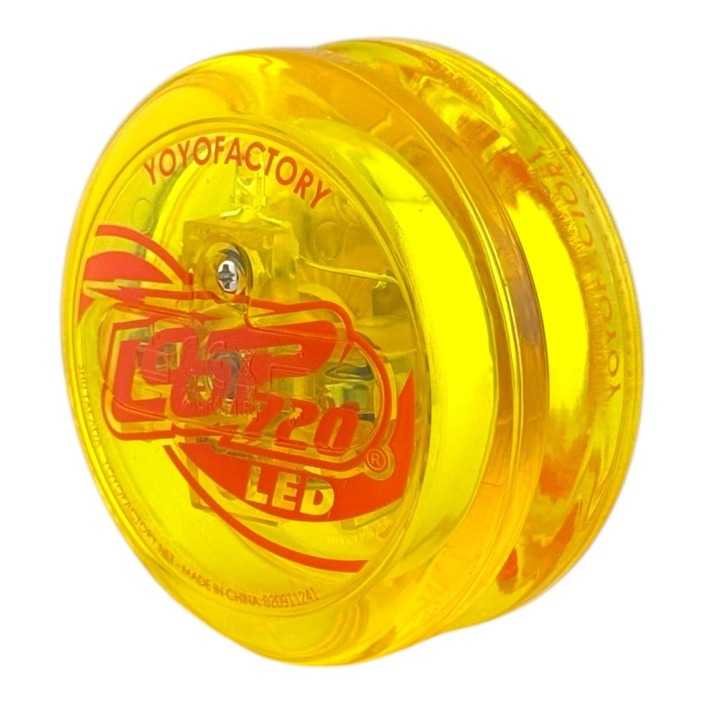 YoYoFactory Loop 720 - Looping Yo-Yo -Shu Takada Yo-Yo (LED Translucent Yellow Shu Takada ...