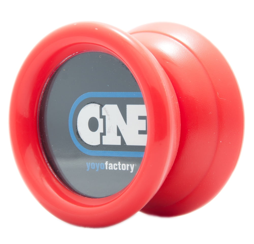 YoYoFactory One YoYo, Red, Butterfly Shape, Silicone Response, 55g ...