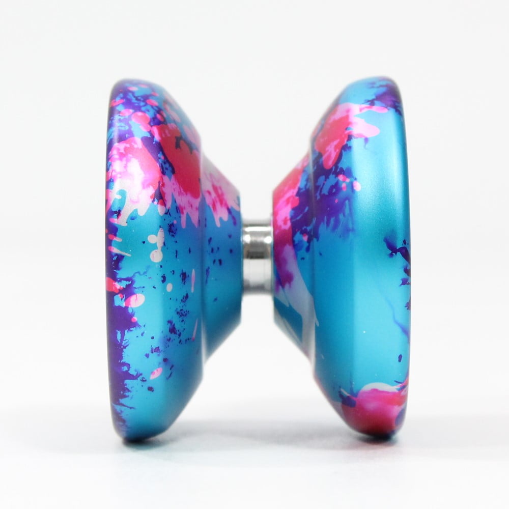 YoYoFactory Metal Shutter Yo-Yo, Galaxy Design with Small Logo ...