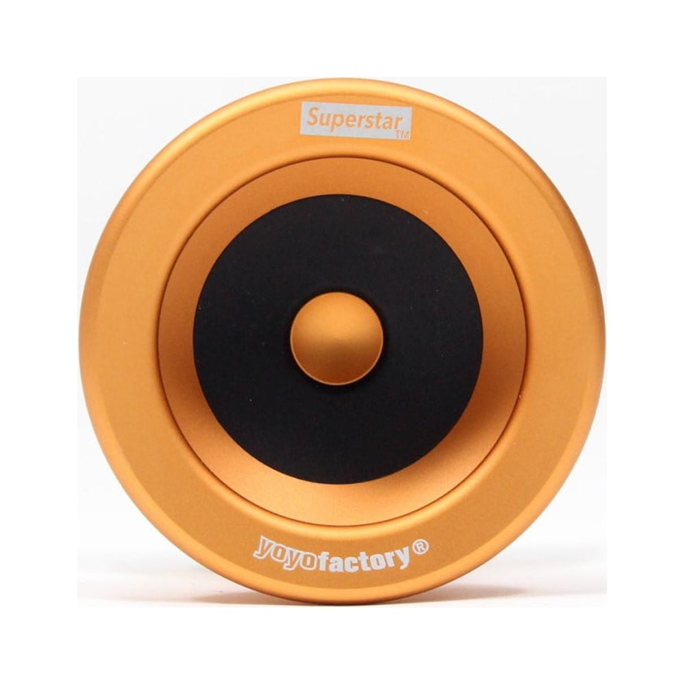 YoYoFactory Superstar 2024 Yo-Yo - Polycarbonate Fingerspin YoYo ...