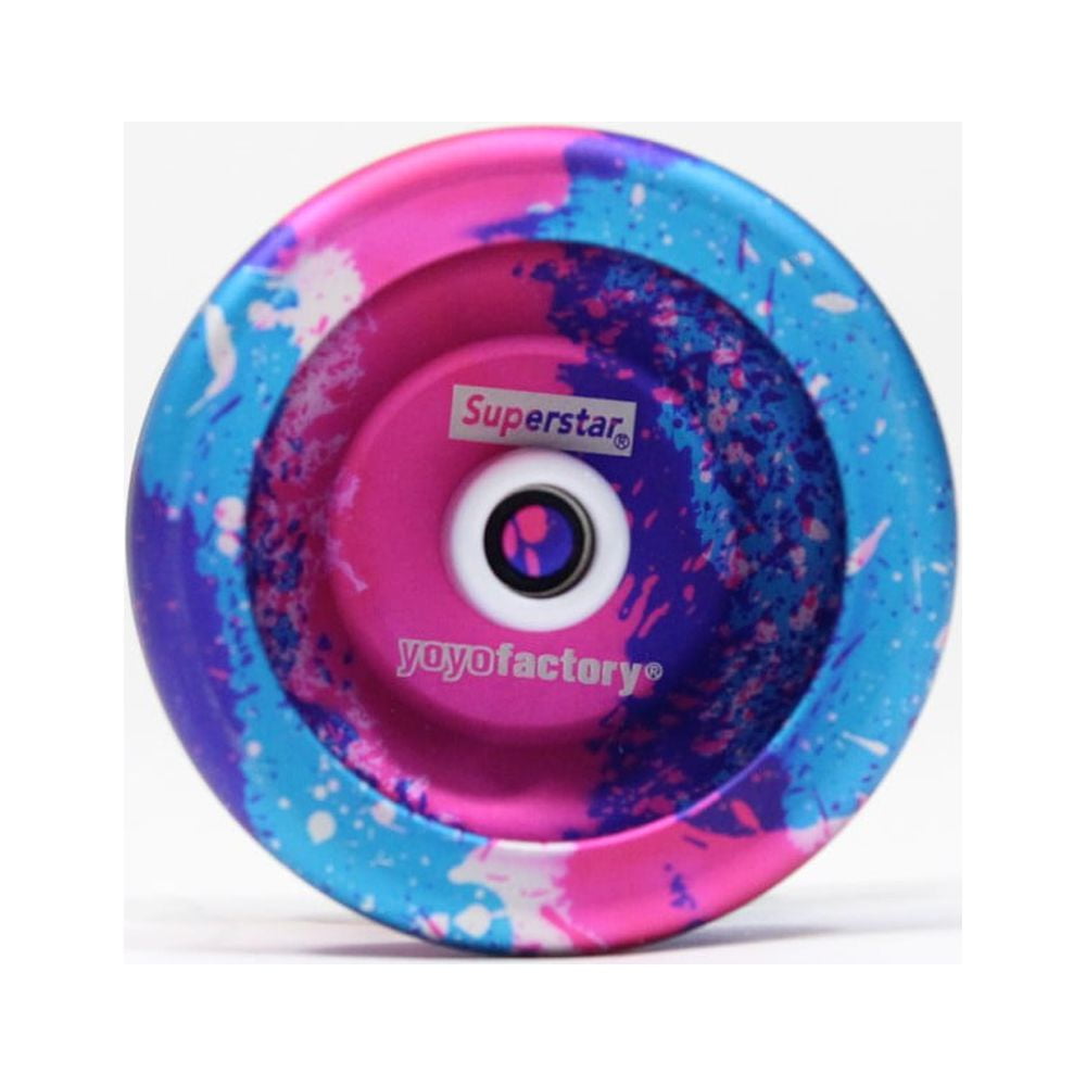 YoYoFactory Superstar OG Yo-Yo - Hub Stacks - Mono-Metal YoYo (Galaxy ...