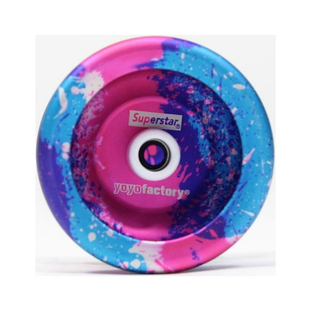 YoYoFactory Superstar OG Yo-Yo - Hub Stacks - Mono-Metal YoYo (Galaxy) - Walmart.com