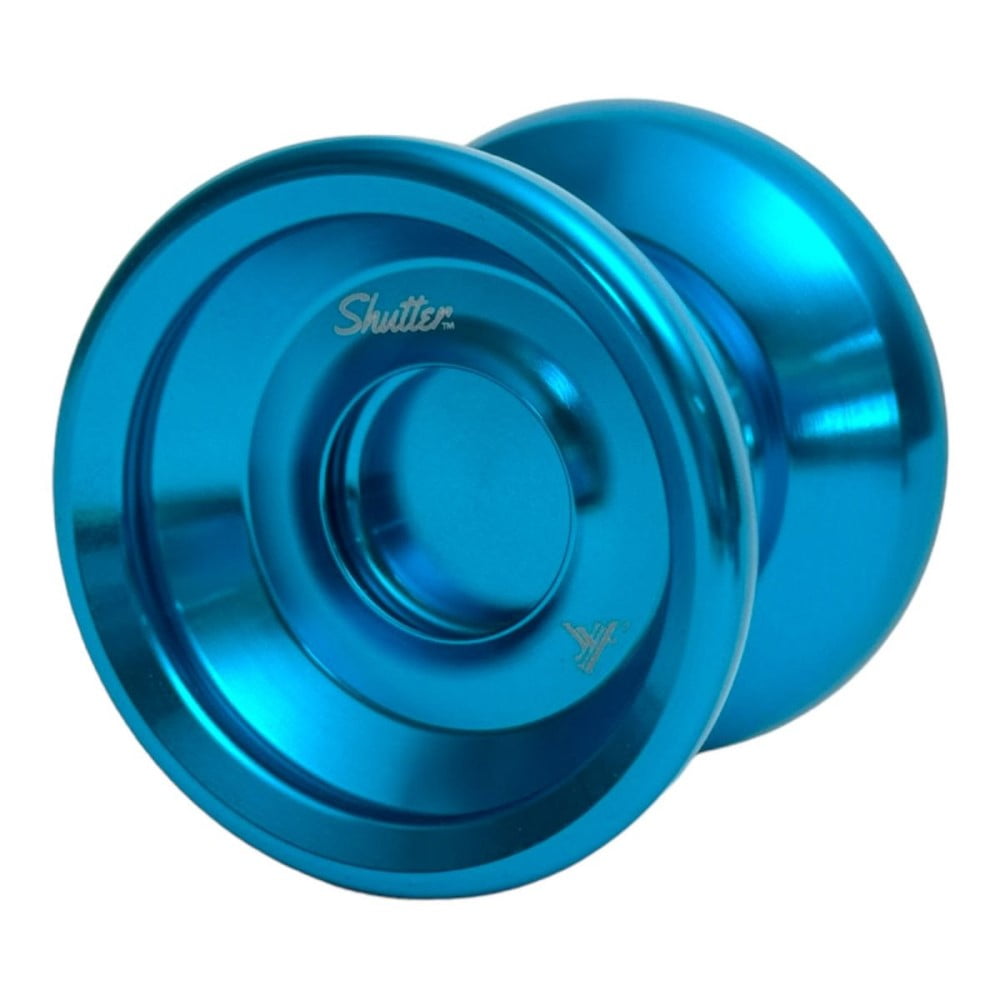 YoYoFactory Wide Angle Shutter Yo-Yo Blasted Aluminum Finish (Shiny ...