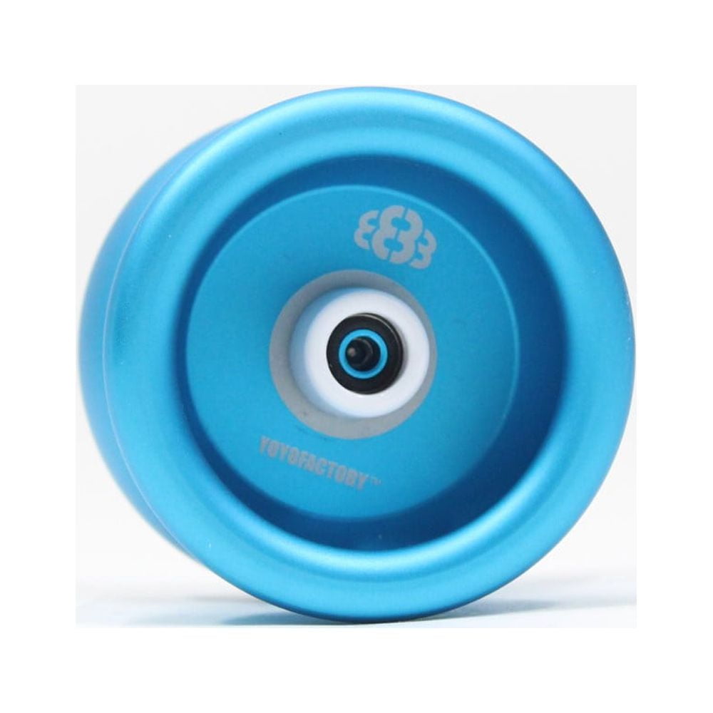 YoYofactory 888 OG Yo-Yo - Hub Stack - Mono-Metal YoYo (Aqua) - Walmart.com