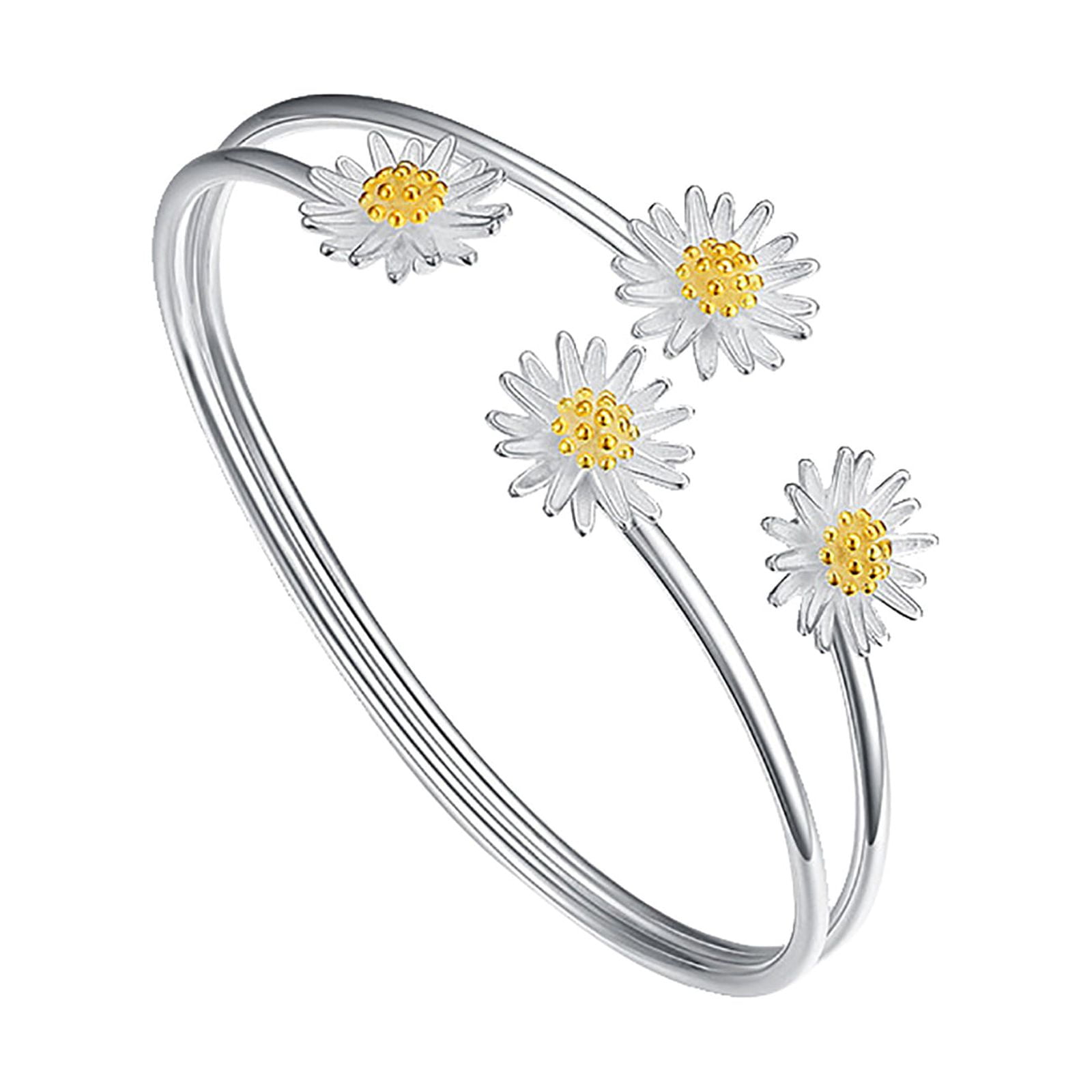 YoaNJYGR Fancy for Sunflower Blue And Yellow Wax Thread Woven ...