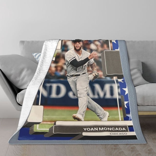 Yoan Moncada 2025 New Baseball Star Printed Air Conditioning Blanket ...