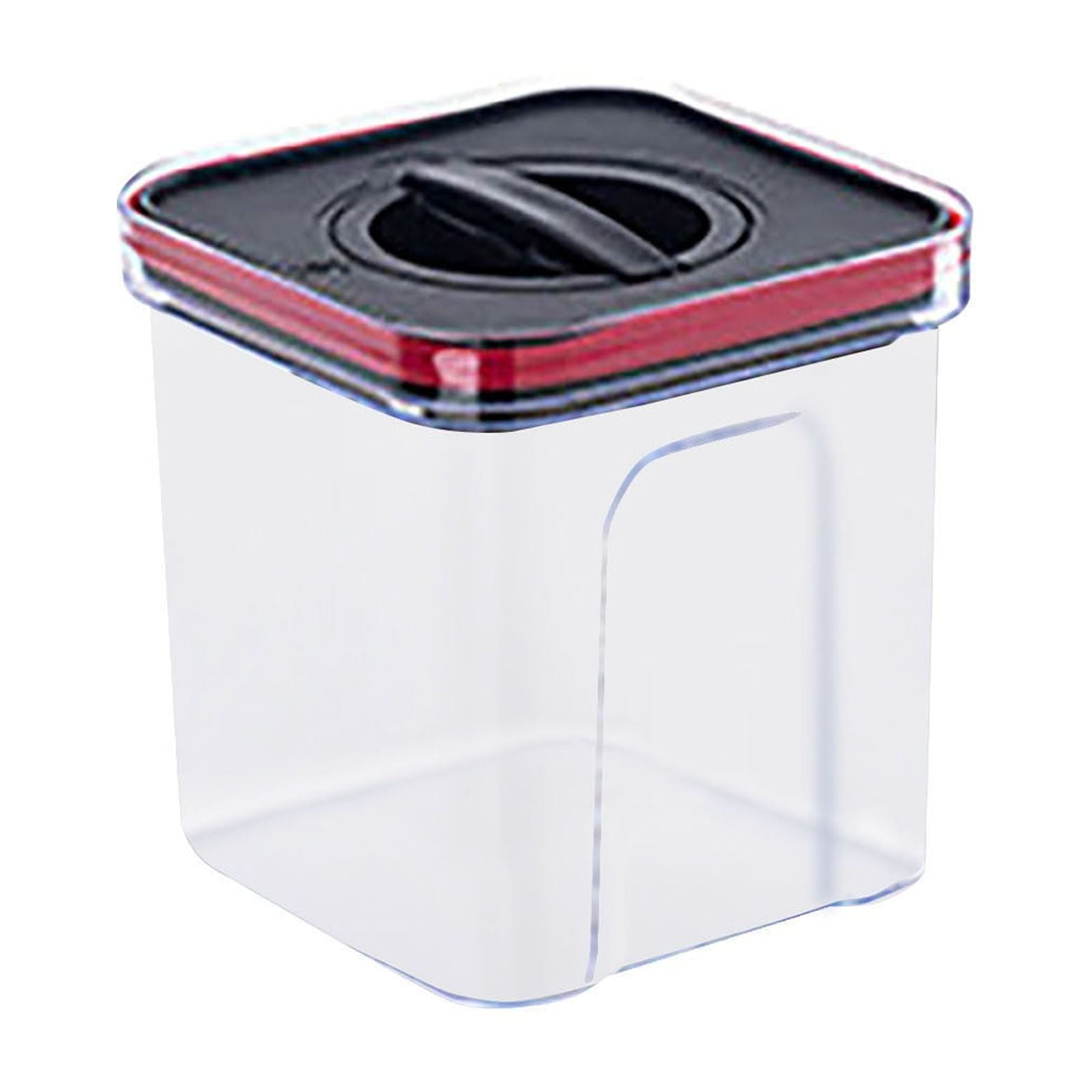 Yoaney Airtight Kitchen Pantry Canister, Clear Plastic Container ...