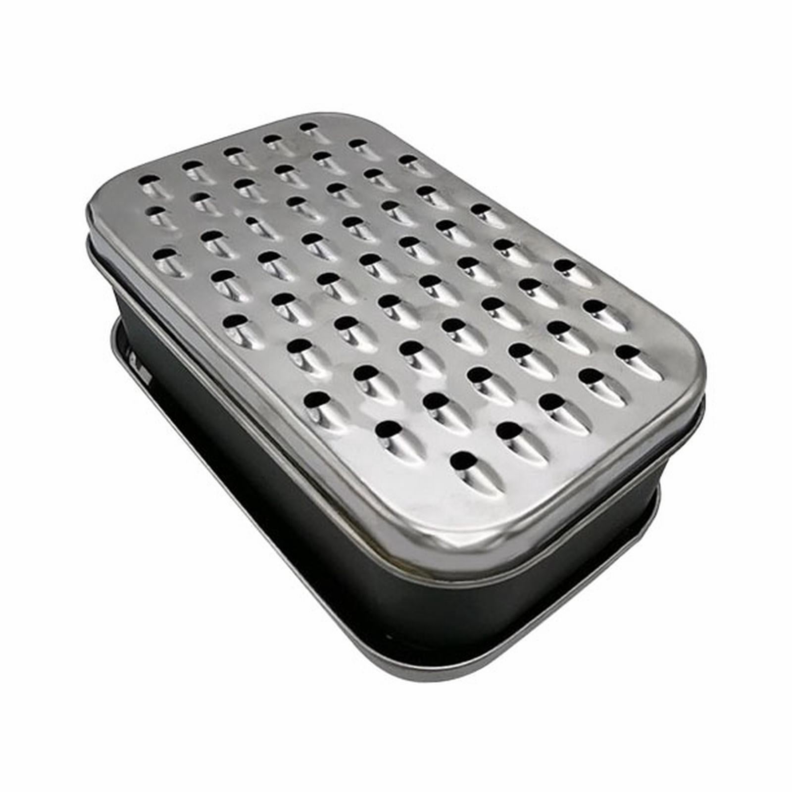 Yoaney Kitchen Grater, Double Sided Shredder Elliptical Cheese Grater ...