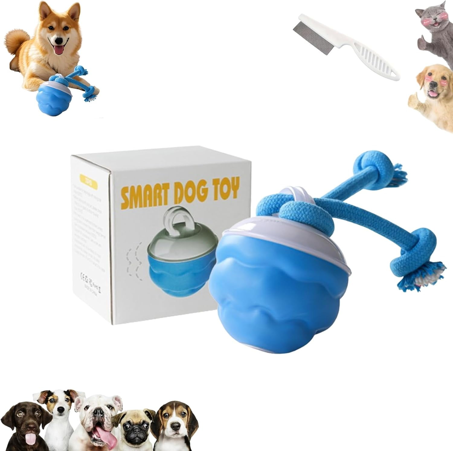 Yobensun Dog Toy, 2025 New Dog Interactive Toy, Dog Toys to Keep Them ...