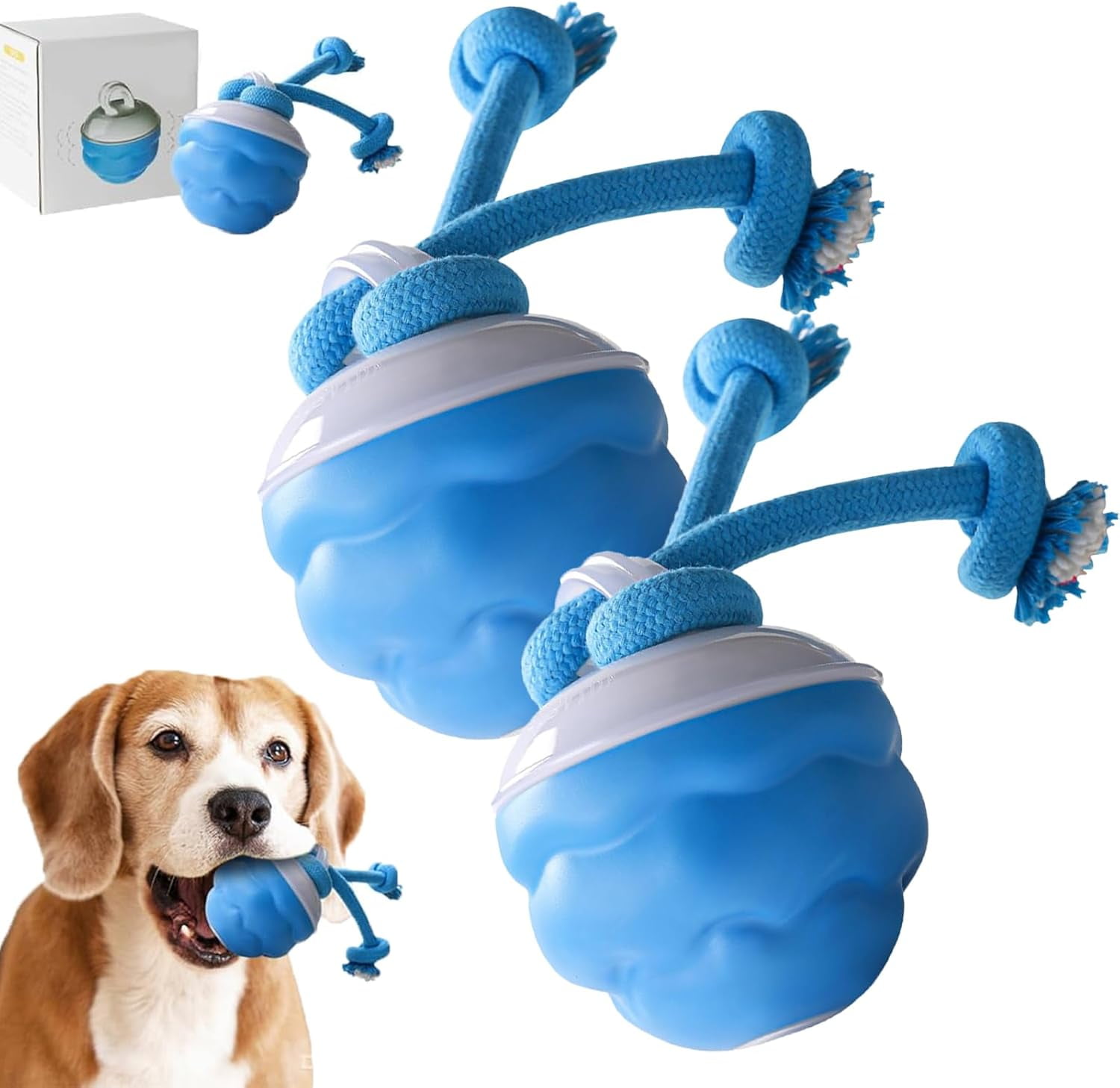 Yobensun Dog Toy, Yobensun Dog Ball, Interactive Puppy Chasing Spinning Balls, 2025 New Motion ...