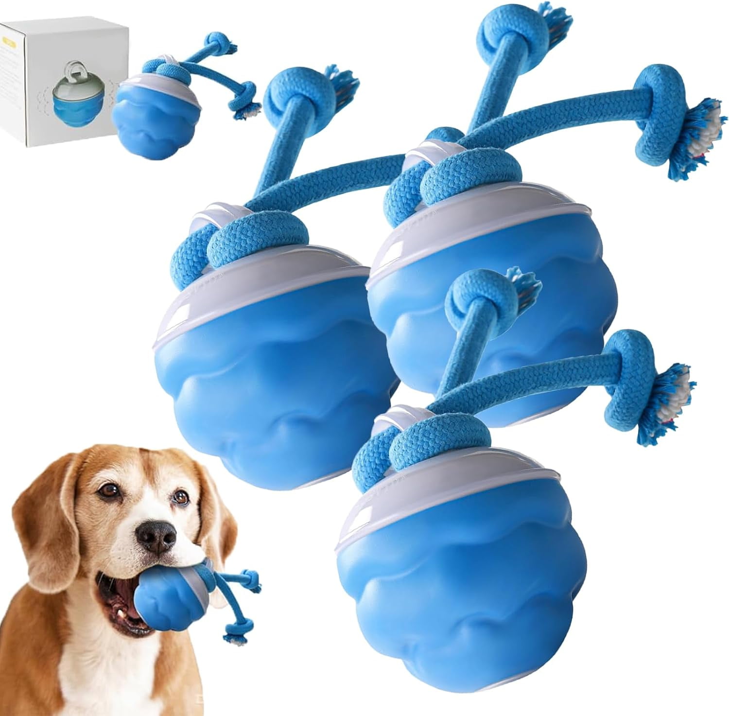 Yobensun Dog Toy, Yobensun Dog Ball, Interactive Puppy Chasing Spinning ...