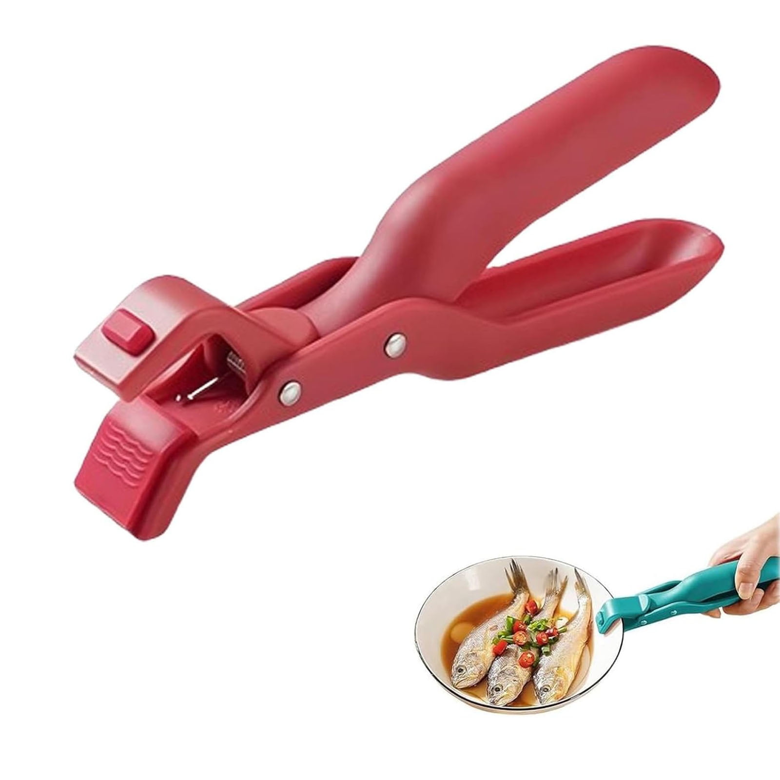 Yobensun Hot Plate Gripper, 2counts Hot Plate Gripper Tongs, Multi ...