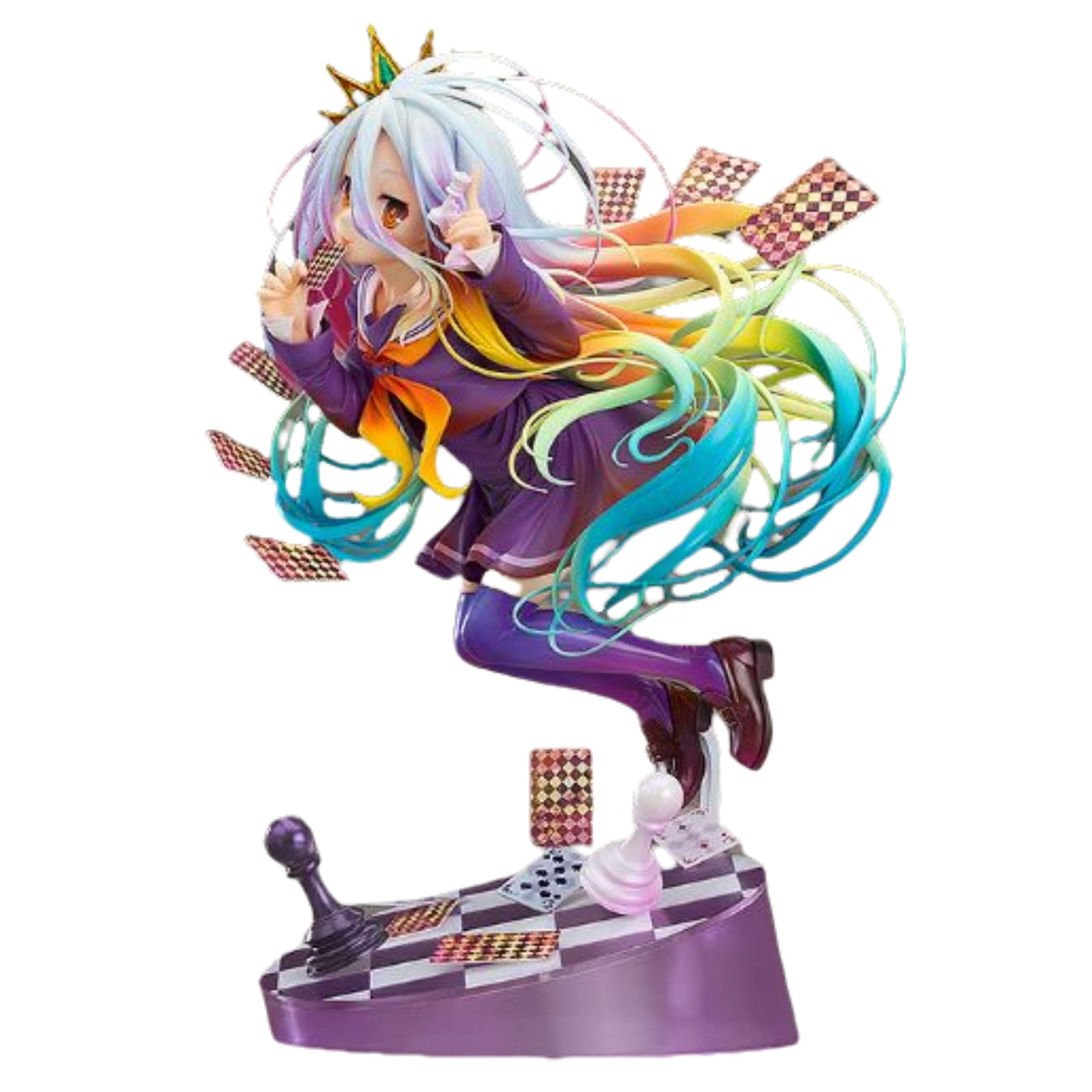 Yobeyi Action Figure Shiro Figure PVC Anime Model Figure Toy ...