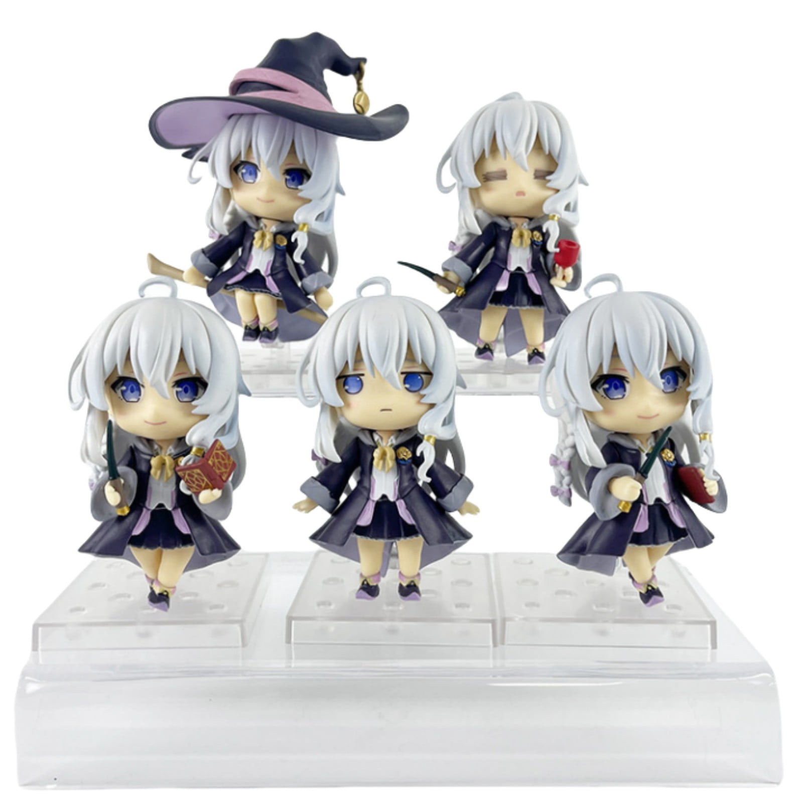 Yobeyi Anime Statue Model Collectible Elaina Figure（5PCS）Model Doll ...