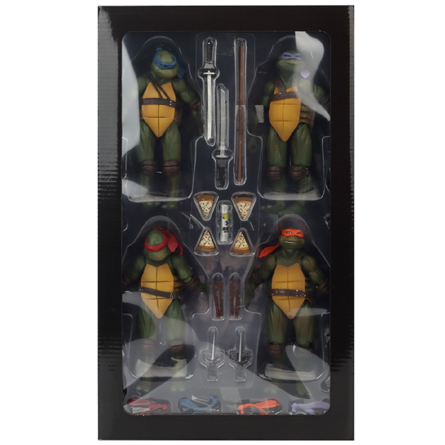 Njube Turtle TMNT 2018 Limited Edition （7" Scale）PVC Action Figure Gift ...