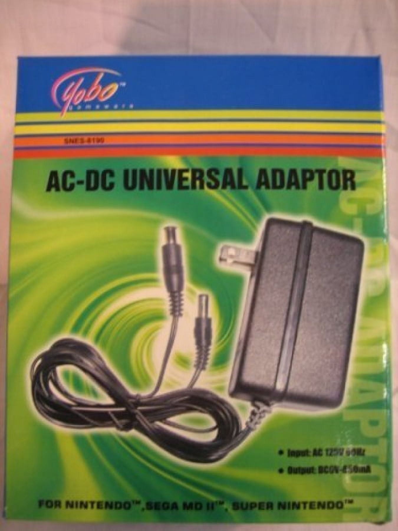 Yobo 3 in 1 SNES/NES Power Adapter Supply Cable - Walmart Business Supplies