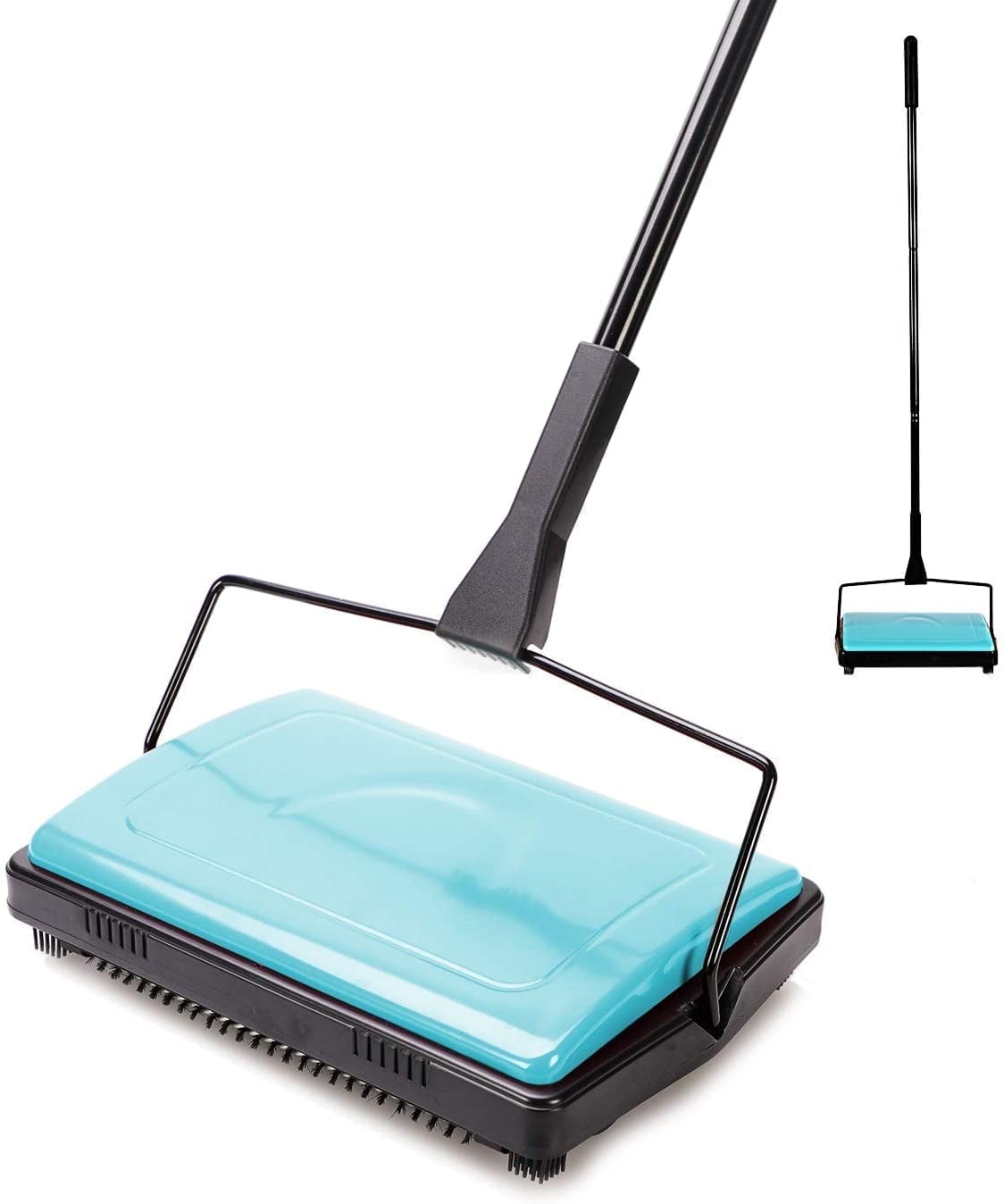 Yocada Carpet Sweeper Cleaner with a Brush for Home Office Carpets Rugs ...