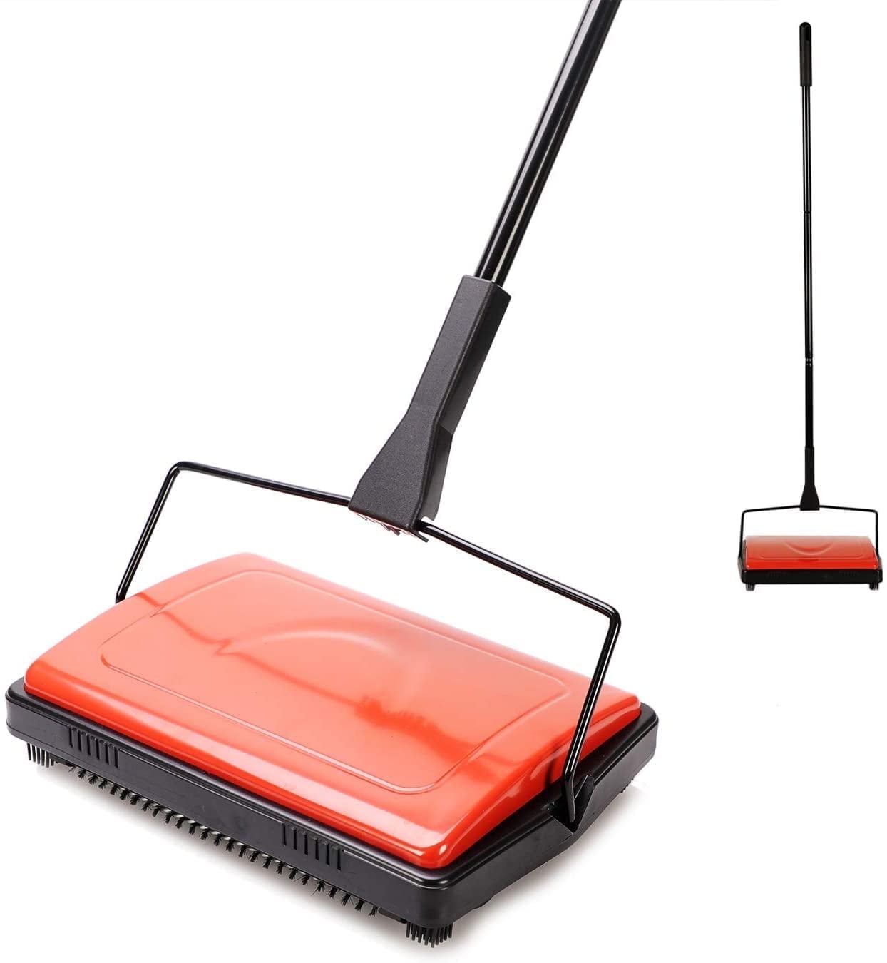 Yocada Carpet Sweeper Cleaner with a Brush for Home Office Carpets Rugs ...
