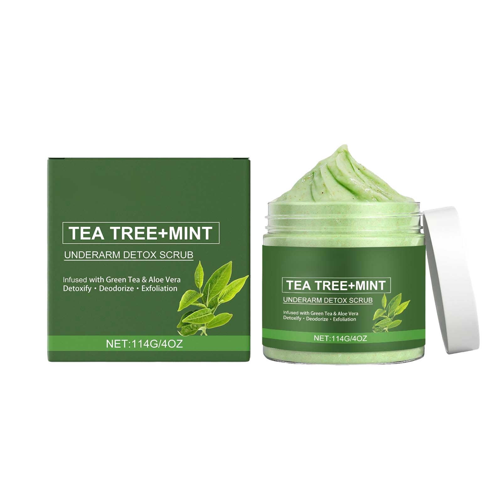 Yocbz Armpit Scrub With Mint & Walnut Powder Underarm Scrub For ...