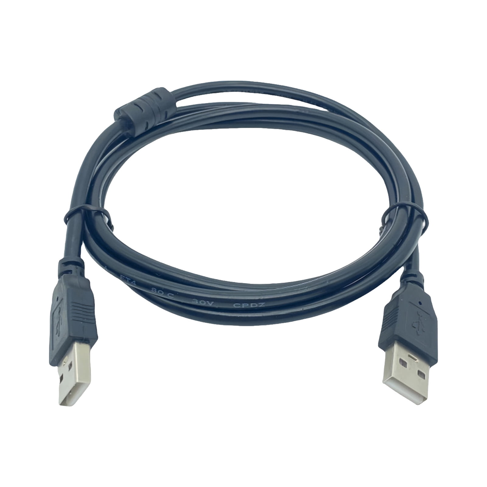 Yocbz USB 2.0 A-Male to A-Male Cable 1.5ft – High-Speed Data Transfer ...
