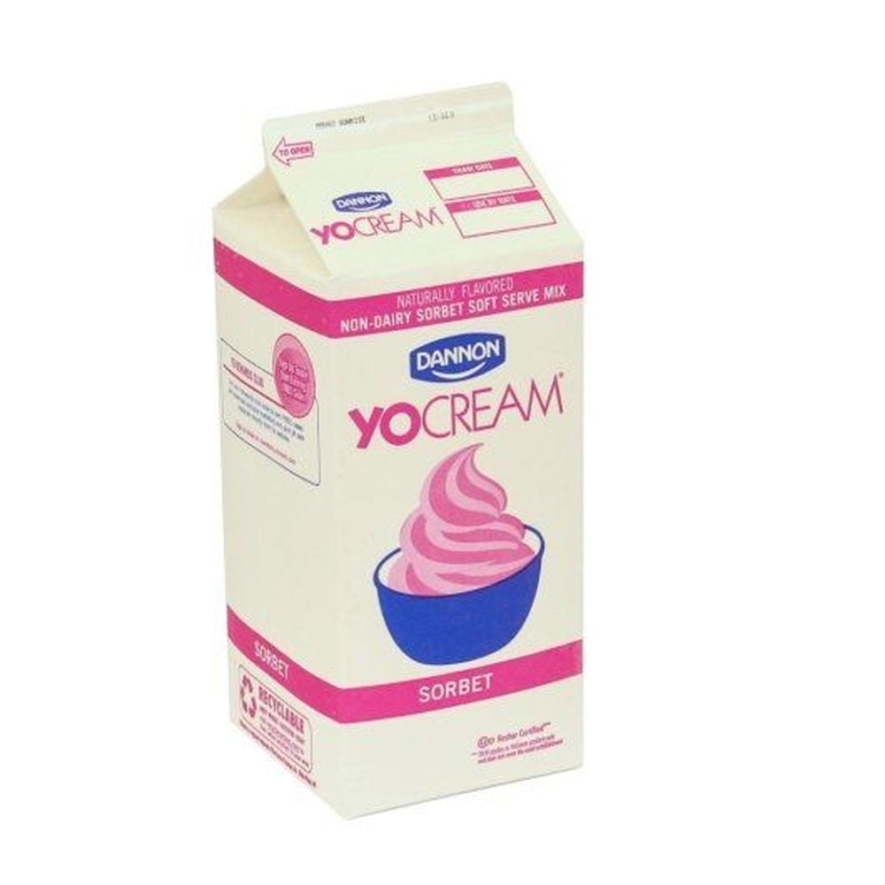 Yocream Mango Tango Soft Serve Sorbet Mix, 64 Ounce -- 6 per case ...