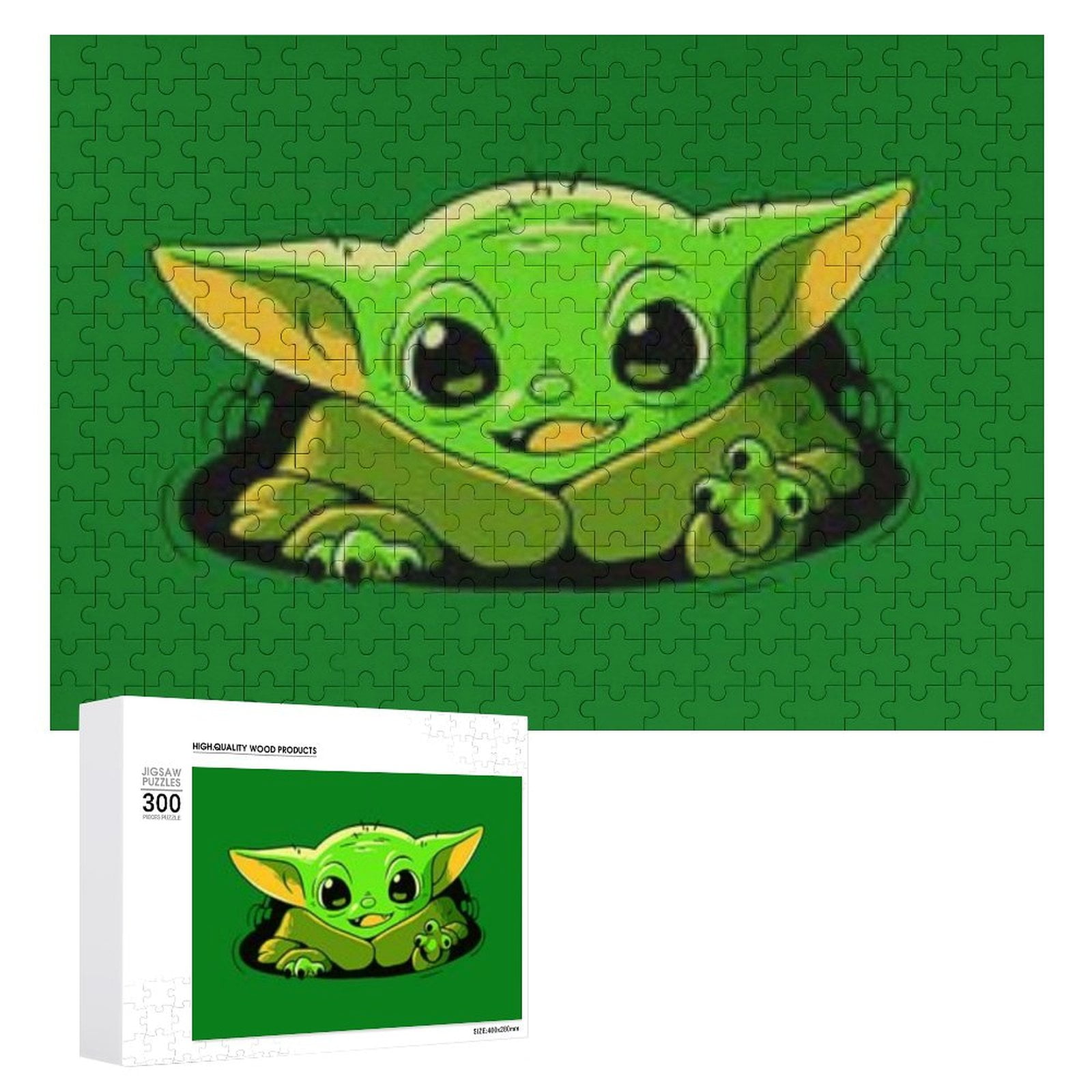 Yoda 300 Pieces Wooden Puzzles for Kids Adults Puzzles Gift for Play ...