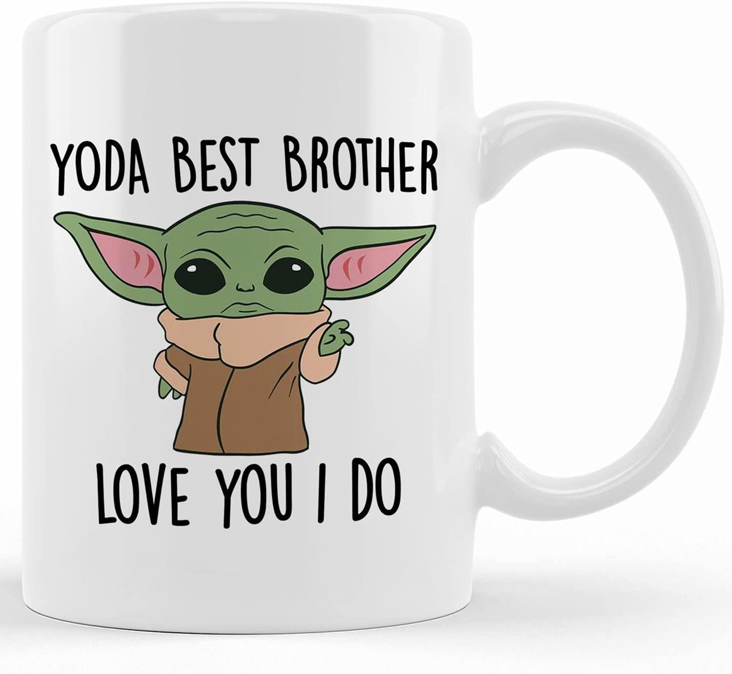 Yoda Best Brother Mug, Best Brother Ever Gift, Yoda Best Mug, Funny ...