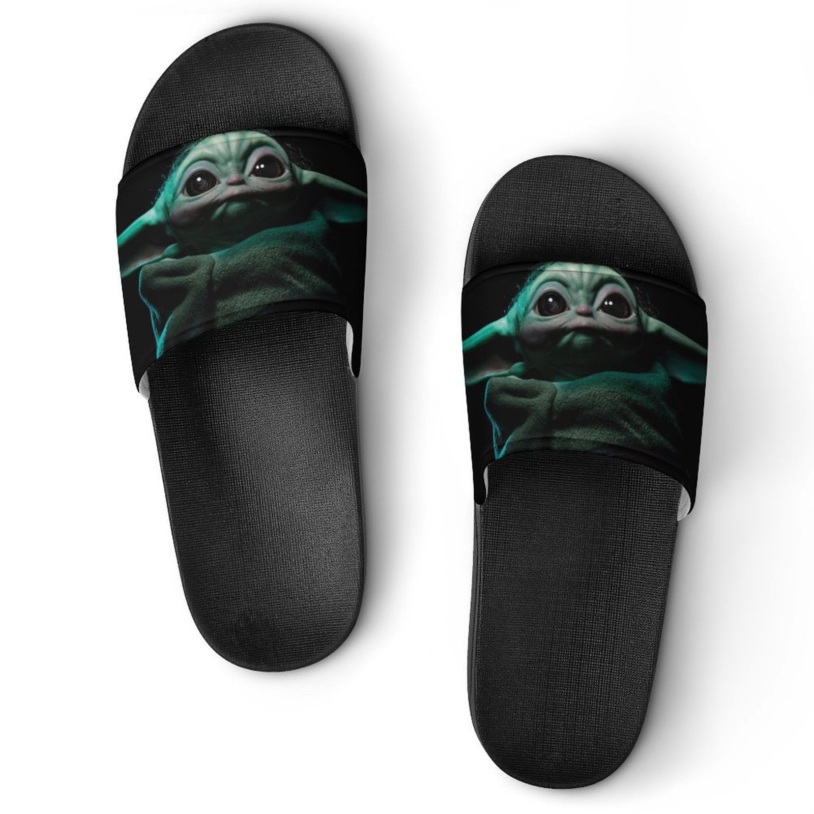 Yoda Boys Slide Sandals, Comfort Casual Pool Slide Outdoor, Slip-On ...