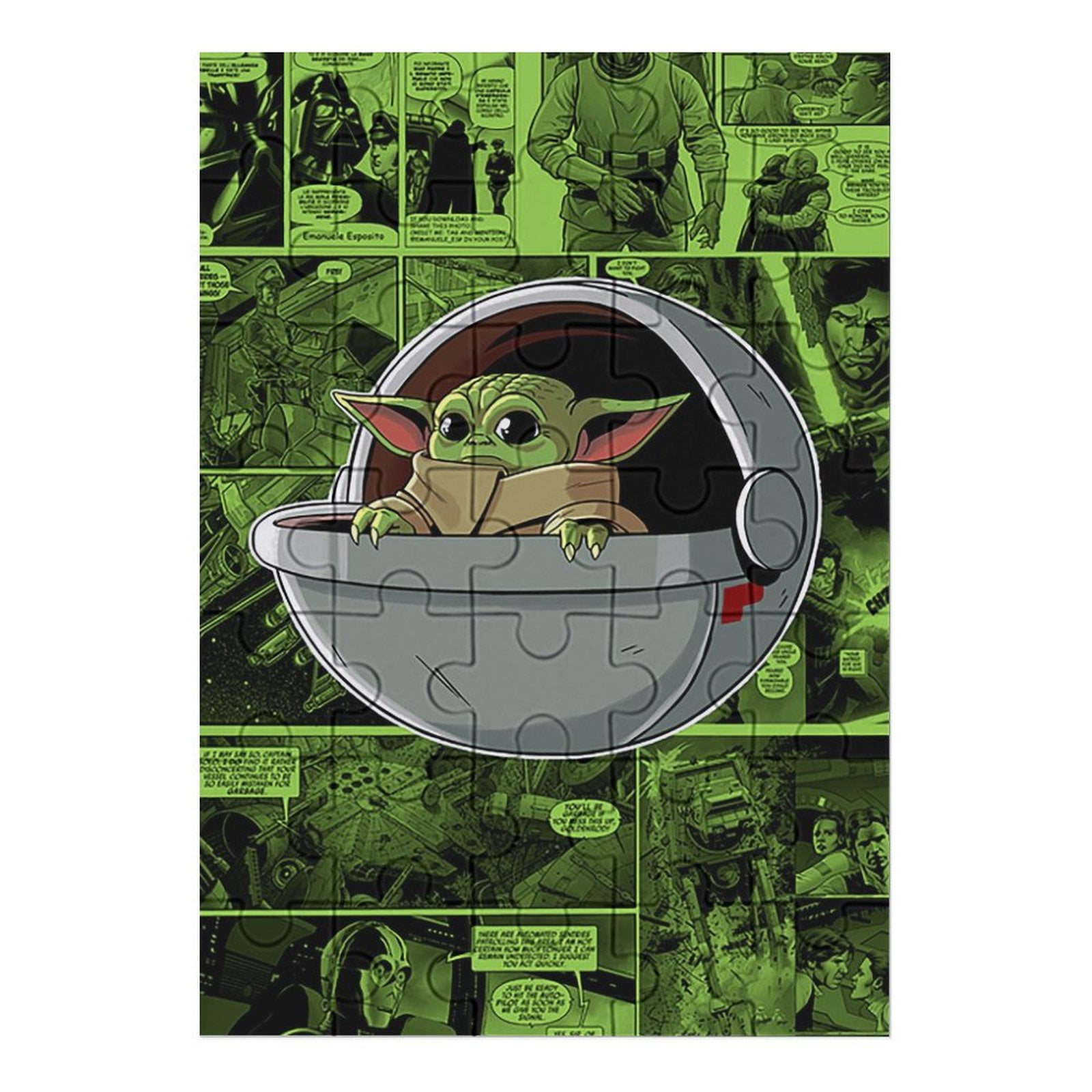 Yoda Christmas Jigsaw Puzzles Interlocking puzzles for kids and teens ...