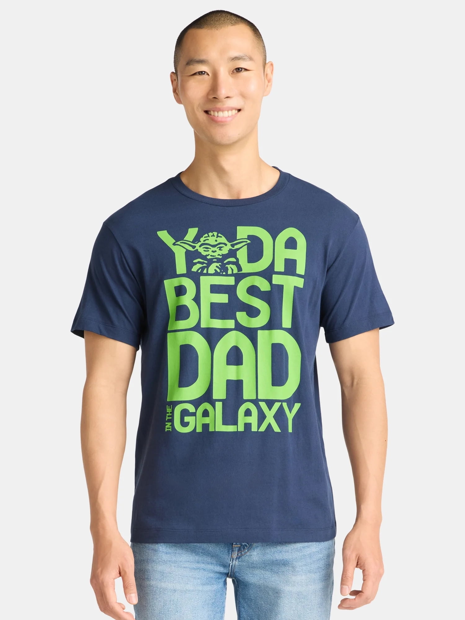 Yoda Father's Day, Men's & Big Men's Graphic Tee, Sizes XS-5XL ...