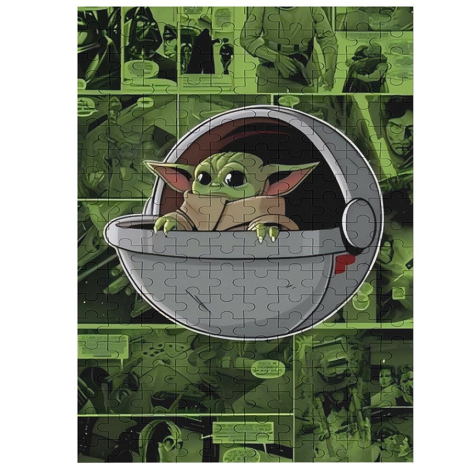 Yoda Jigsaw Puzzle Toy Cartoon Anime Interlocking Puzzle Suitable for ...