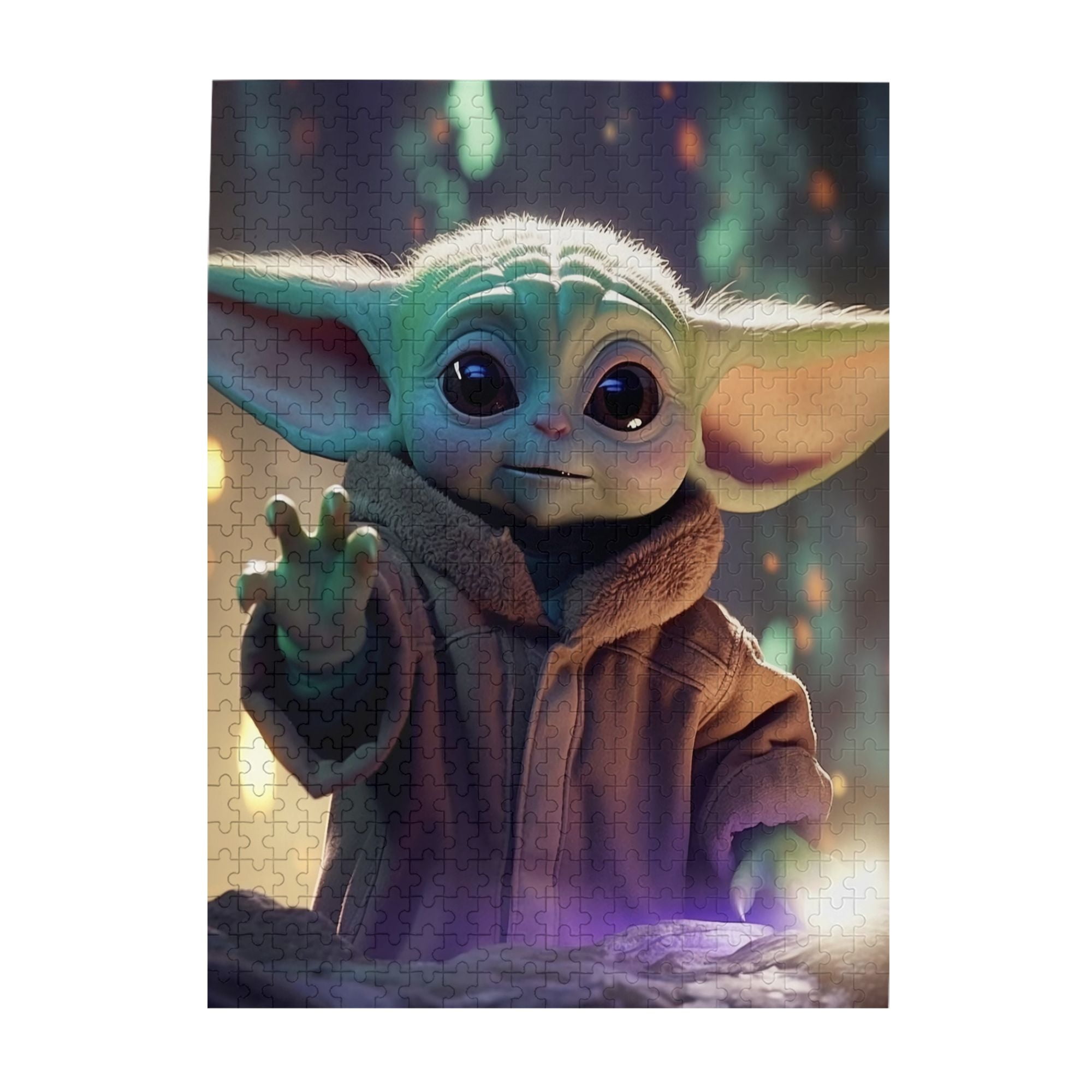 Yoda Jigsaw Puzzle for Kids Adults 500 Piece Challenging Wooden Puzzles ...